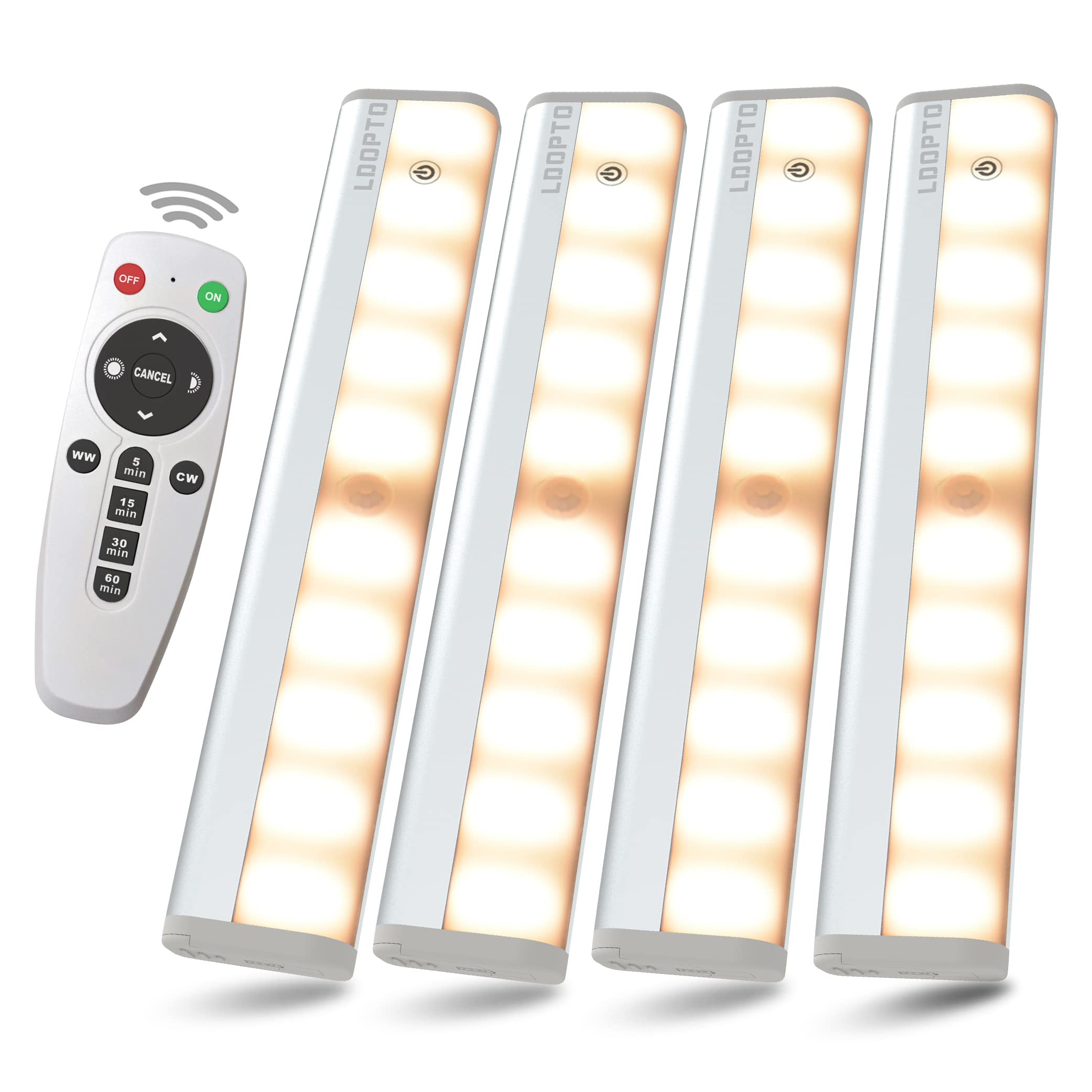 Undercounter Lighting Remote Control Battery Operated Under Cabinet