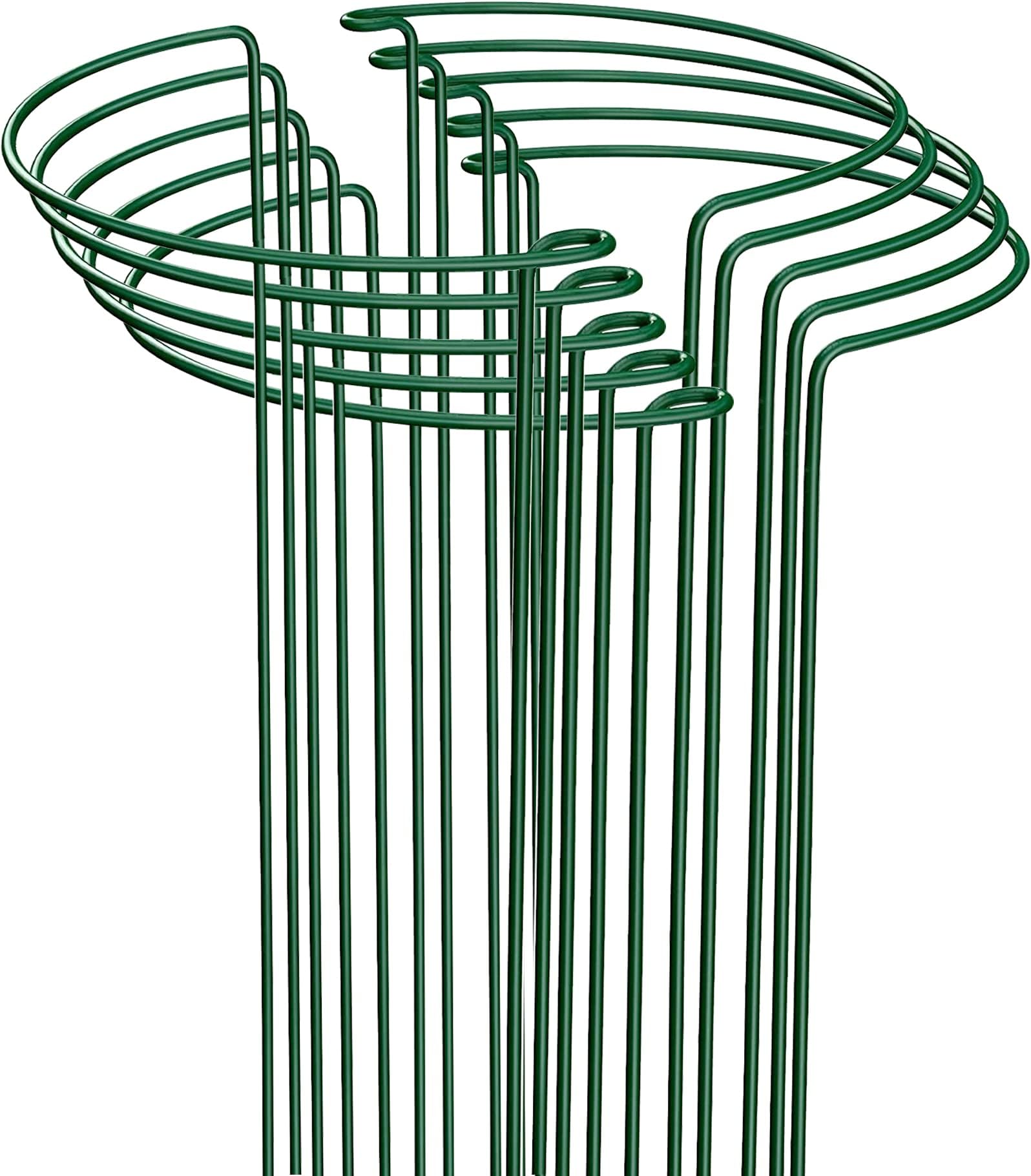 Cane Caps 30 Pcs Green Rubber Garden Bamboo Cane Topper Protectors ...