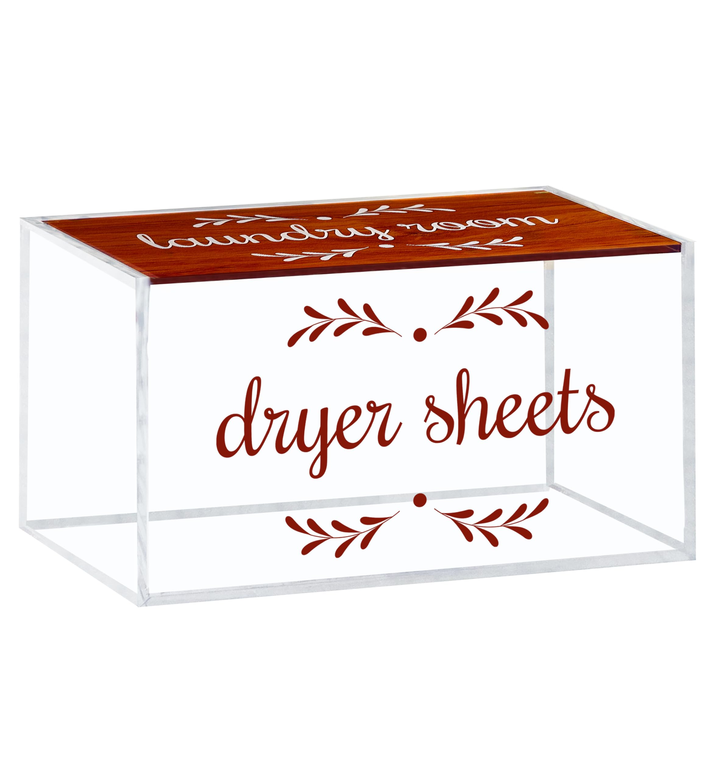 Dryer Sheet Container with premium arcylic material , Dryer Sheet ...