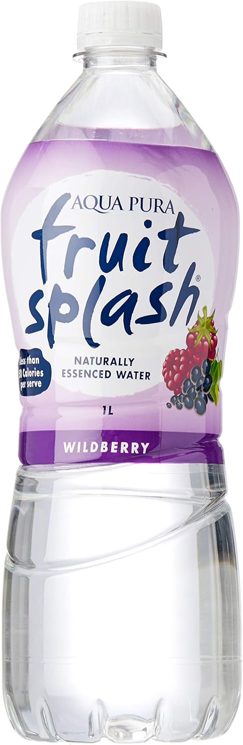 Aqua Pura Fruit Splash Wild Berry Purified Australian Water 1 Litre ...