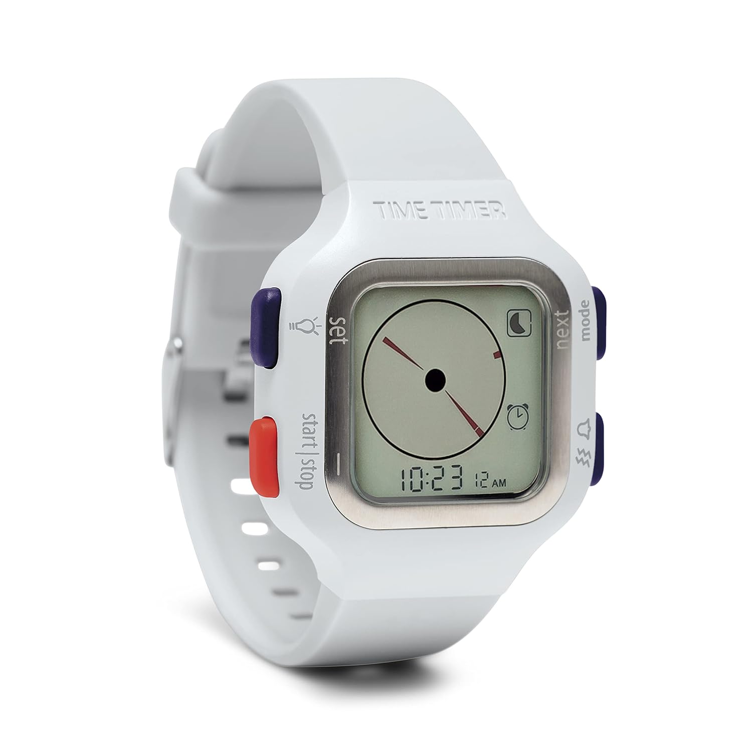 TIME TIMER Watch - Visual Analogue and Digital 12 Hour or 24 Hour ...