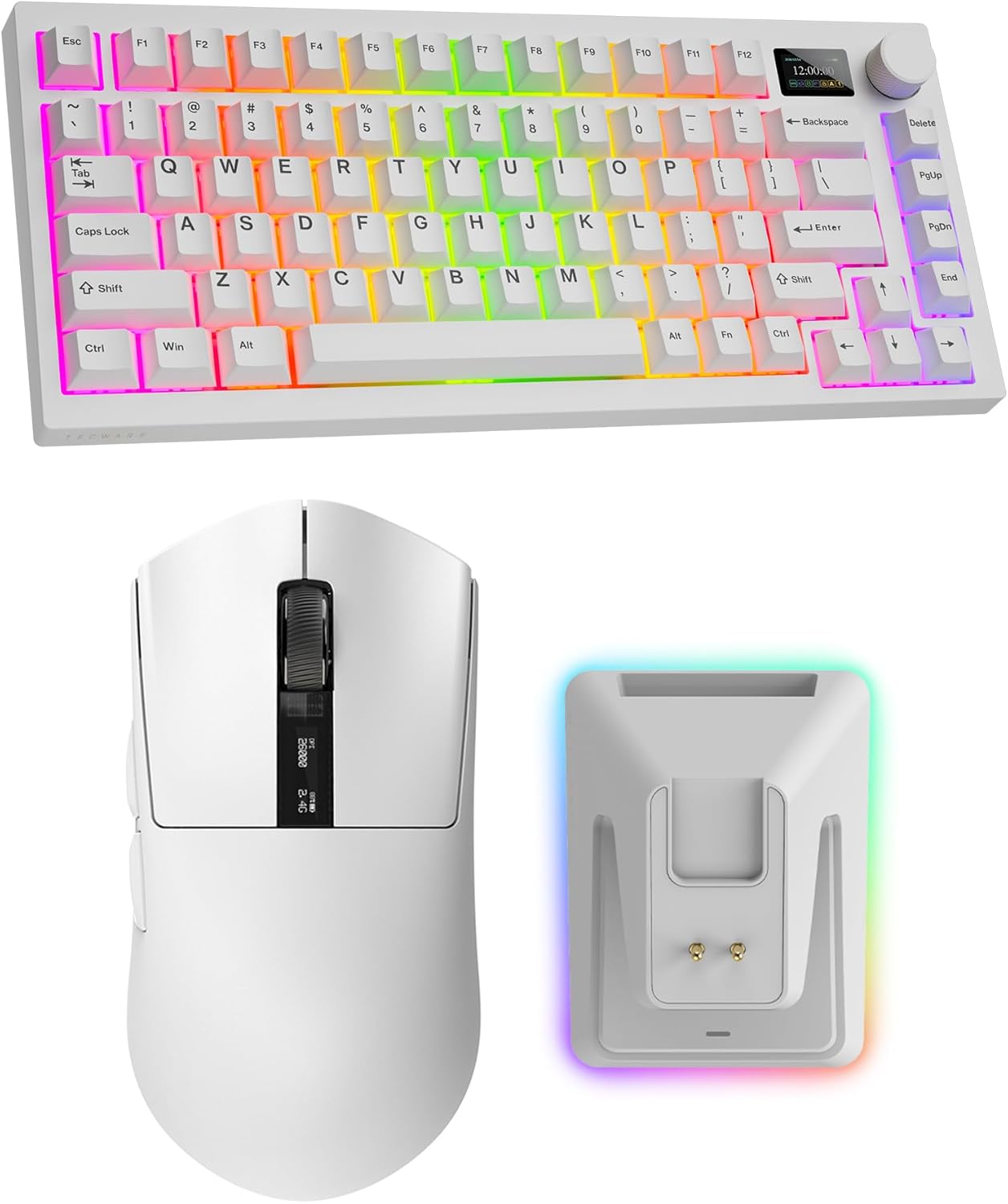 Amazon.com: Tecware Spectre 75 Mechanical Keyboard & EX1 Lightweight ...