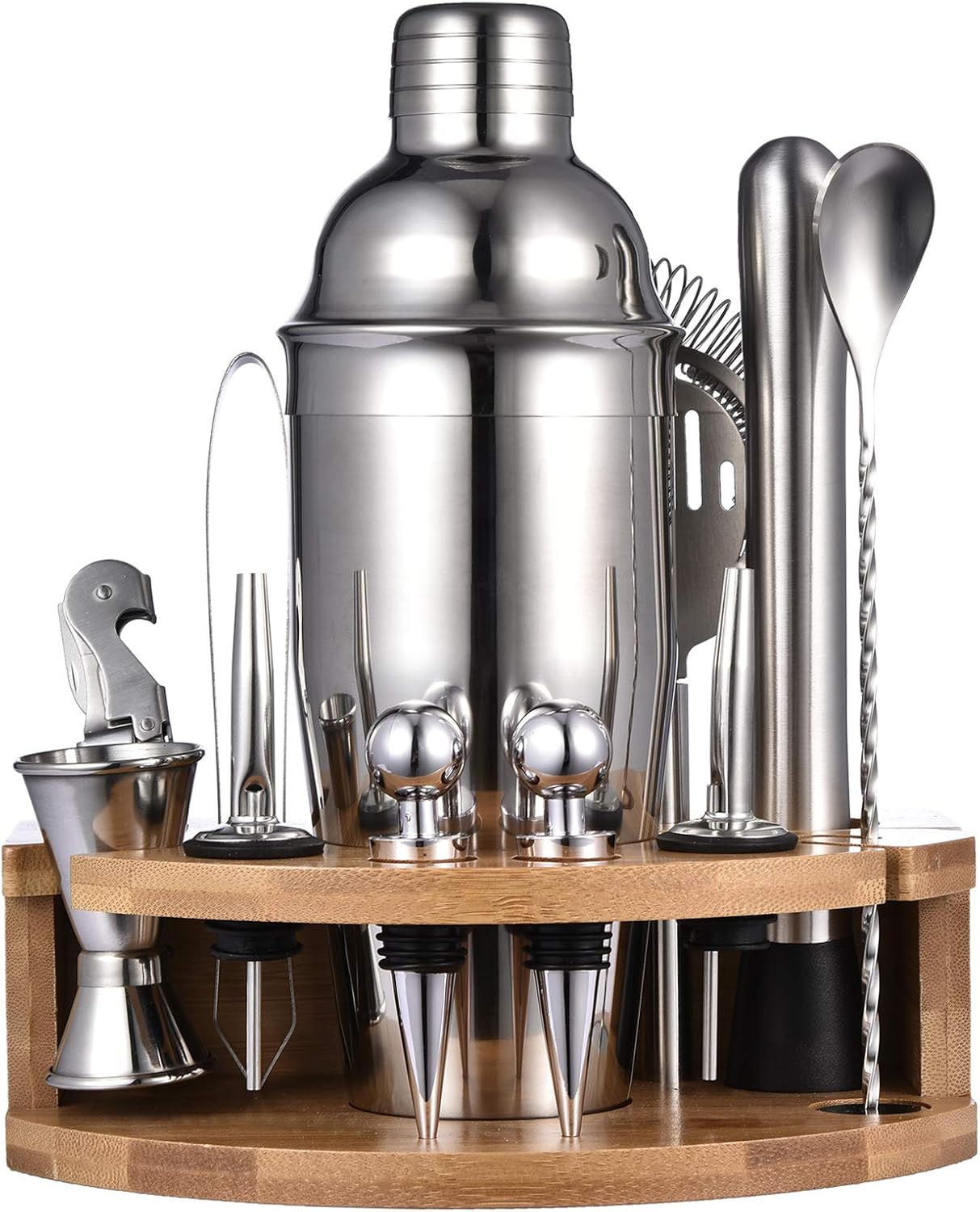 Amazon.com: Viugreum Cocktail Shaker, Cocktail Shaker Set 12Pic ...