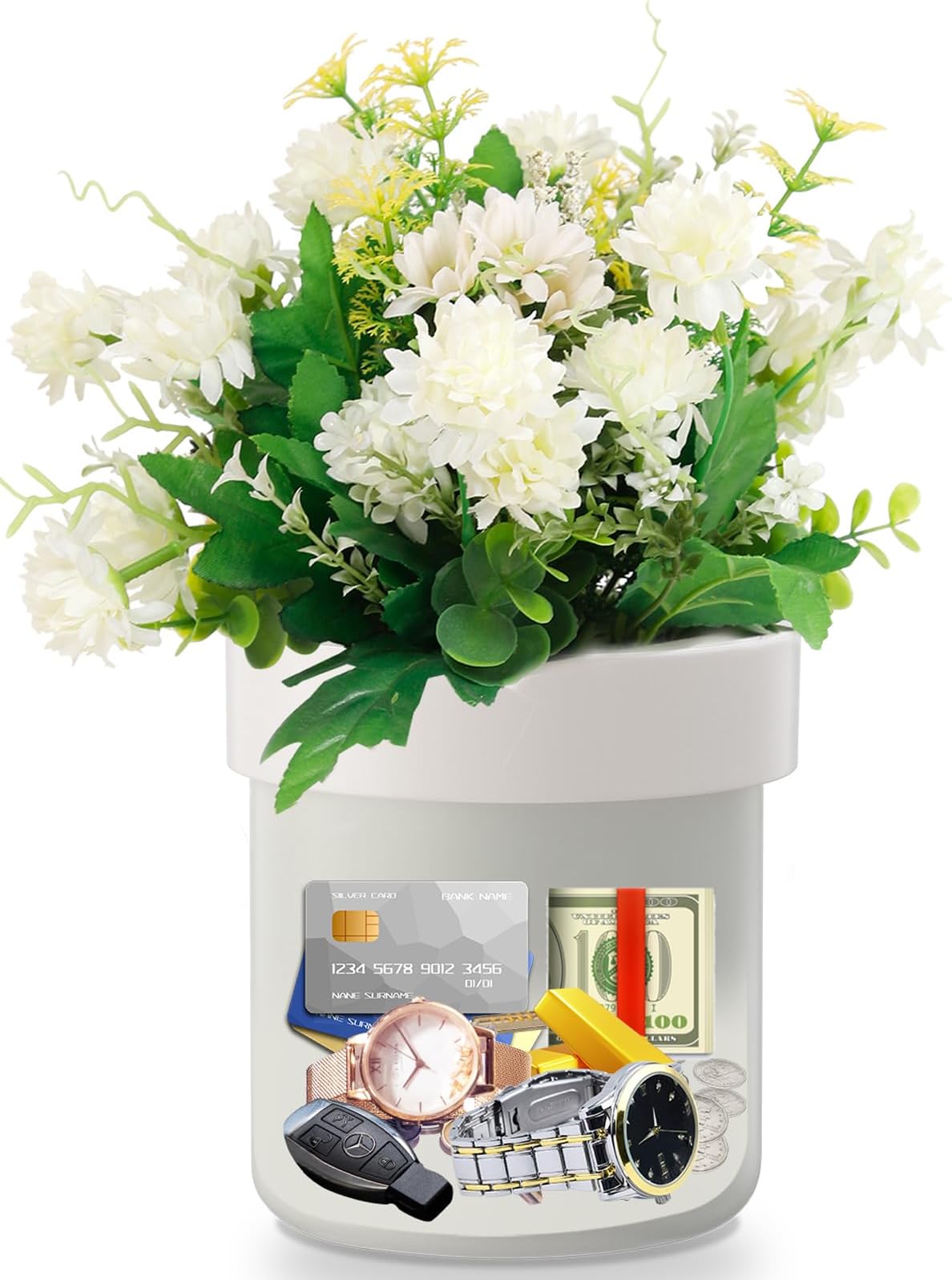 Amazon.com: Suck UK Plant Pots Hideaway Secret Key Hider Secret Safe To ...