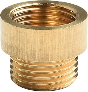 Brass Tap Extension Connector G1/2 Male to Female Thread, Durable ...