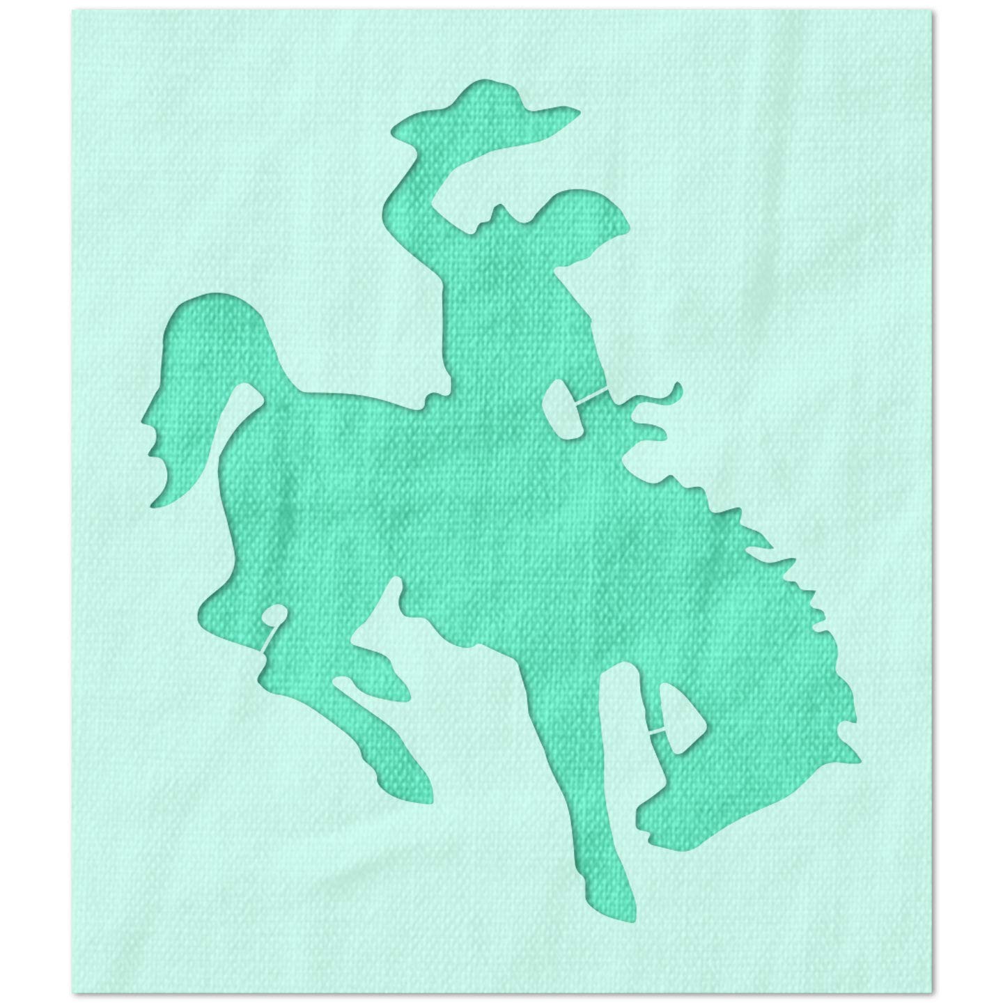 Horse Bucking Drawing