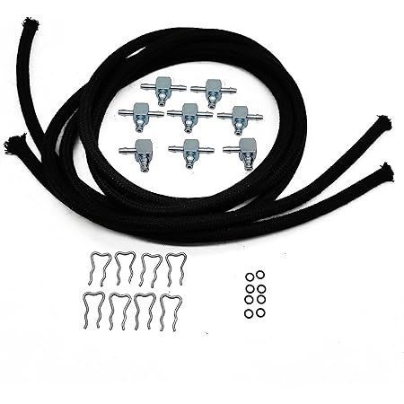 Amazon.com: For 2004-2010 Duramax Diesel Injector Return Rail Line Kit ...