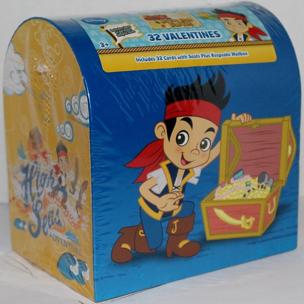 Amazon.com: Valentine's Day Mailbox with 32 Valentine Cards (Disney ...