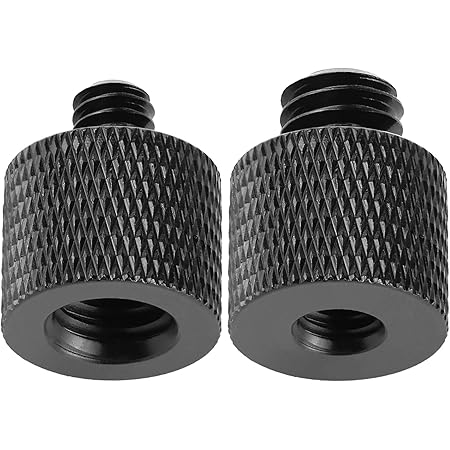 Amazon.com : 1/4" Male to 3/8" Female Camera Tripod Screw Converter ...