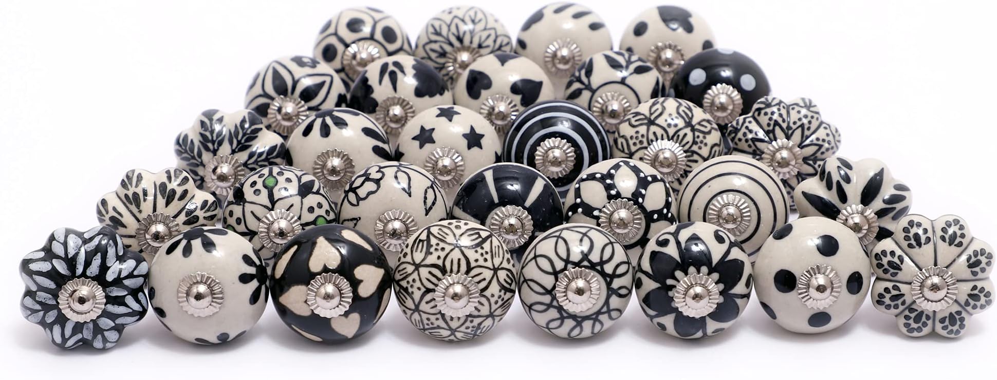 Twisted R Design Retro Kitchen Cabinet Knobs, Vintage Farmhouse Drawer ...