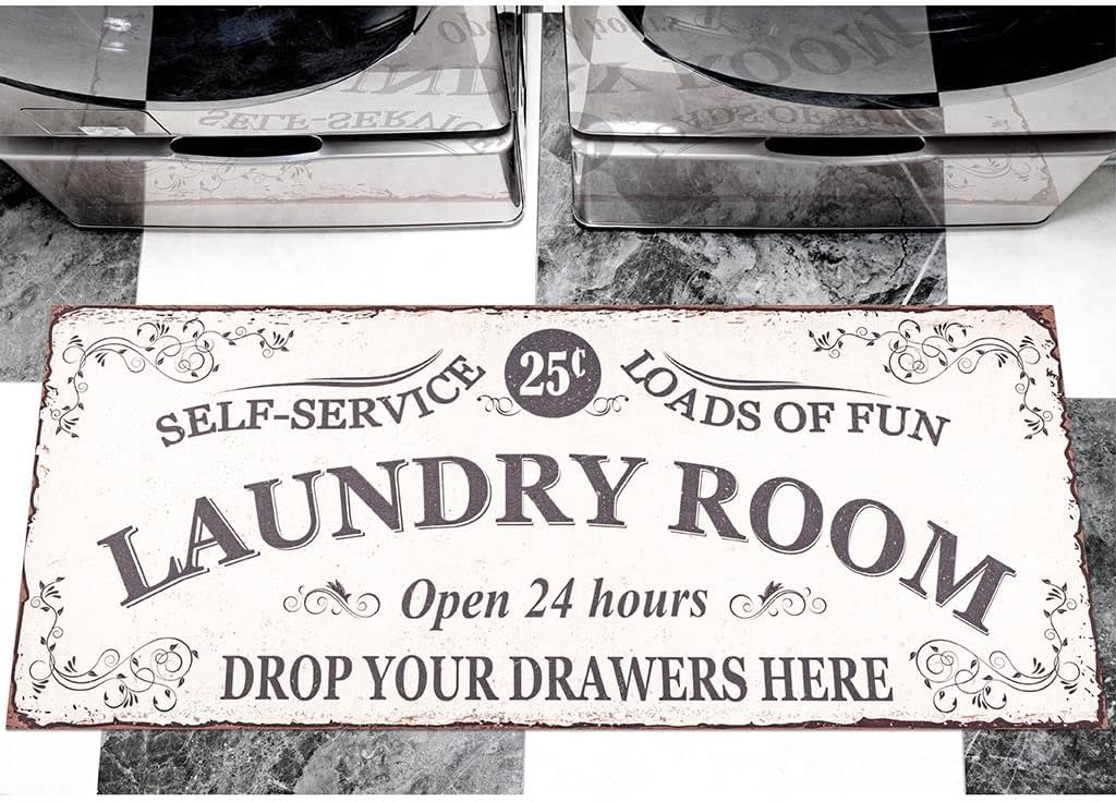 Amazon.com: Benissimo-Modern Mat, 24"x62" Ultra-Thin Laundry Room Mat ...