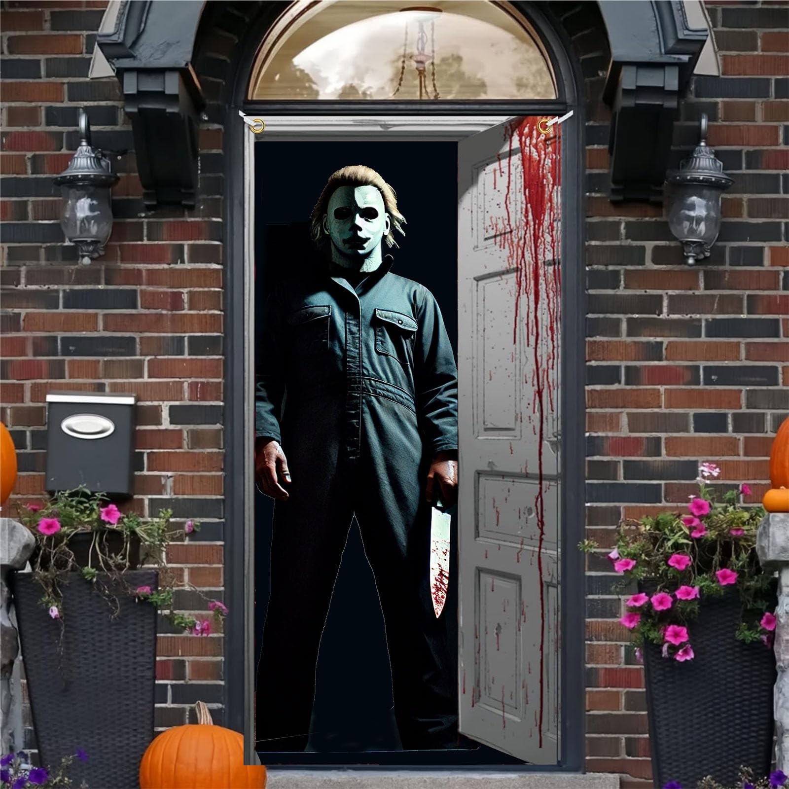 Scary Front Door Cover