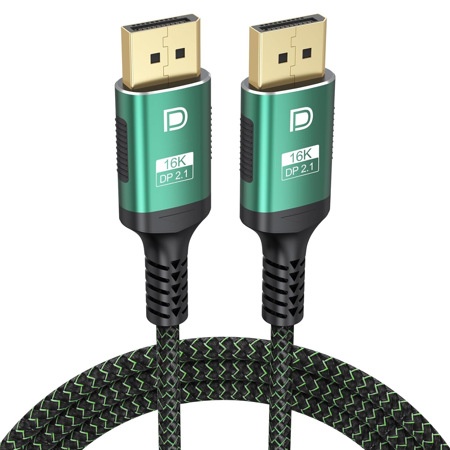 FEMORO DisplayPort Cable 2.1 6FT, Display Port Cables 16K@60Hz 8K@120Hz ...