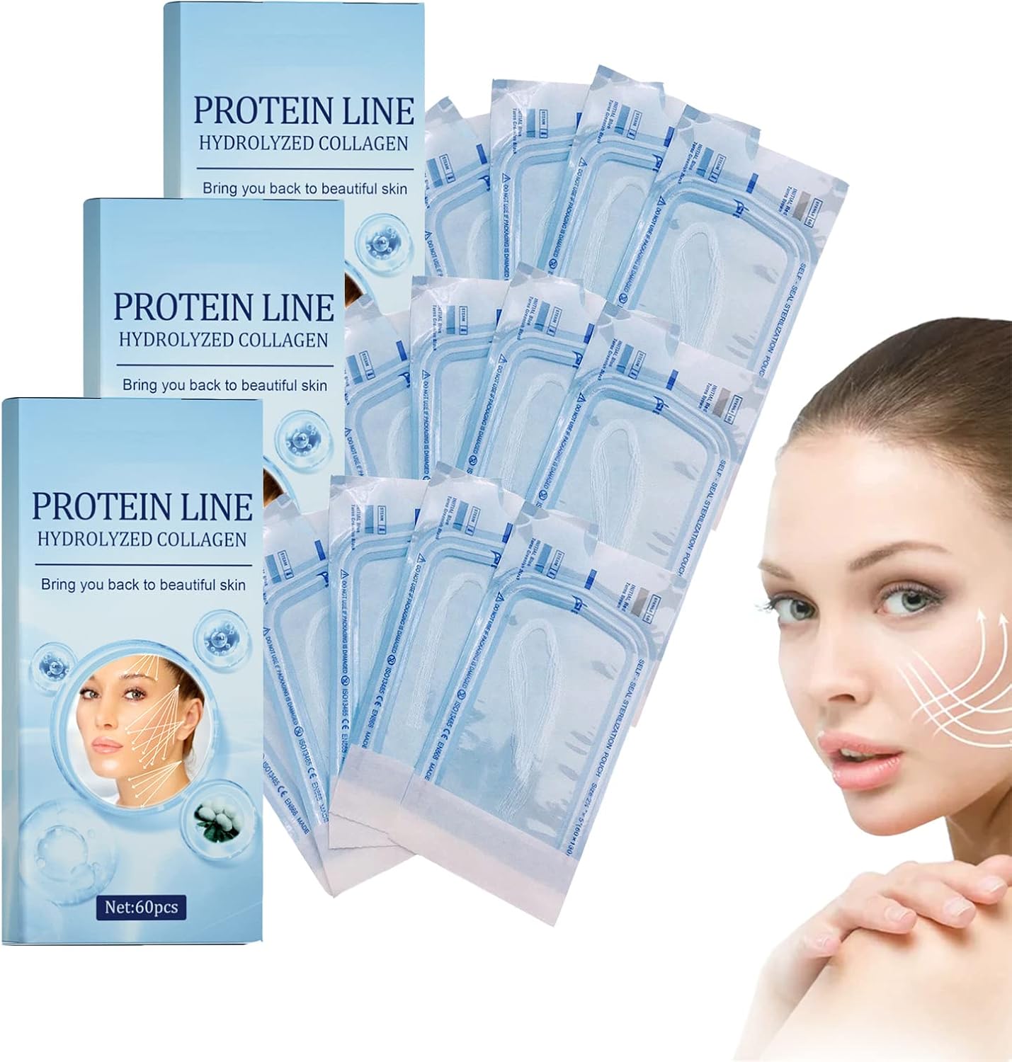 YNFS Profirm Korean Soluble Protein Thread, Soluble Protein Thread ...