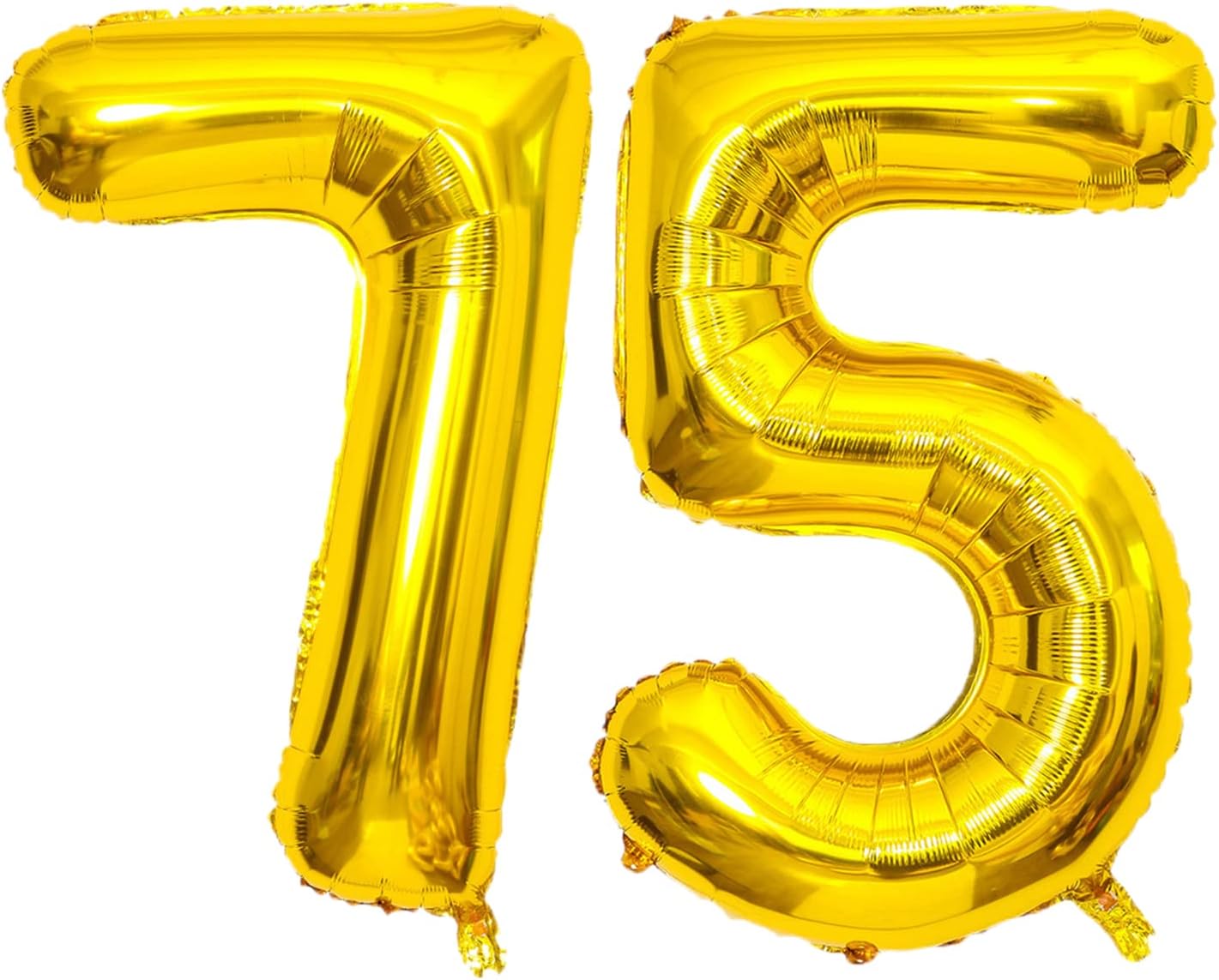 Amazon.com: XLOOD Number 75 Balloons 32 inch Digital Balloon Alphabet ...