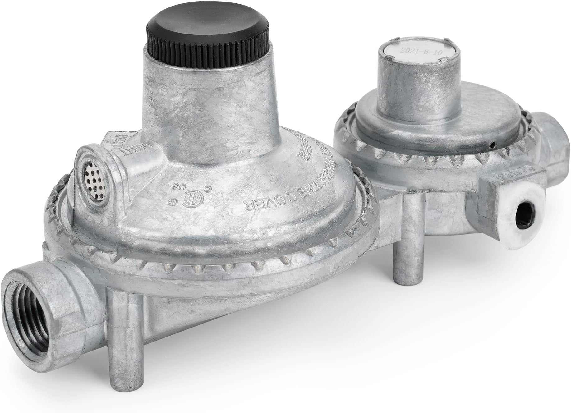 Amazon.com : only fire Vertical Two Stage Propane Regulator with 5 Ft ...