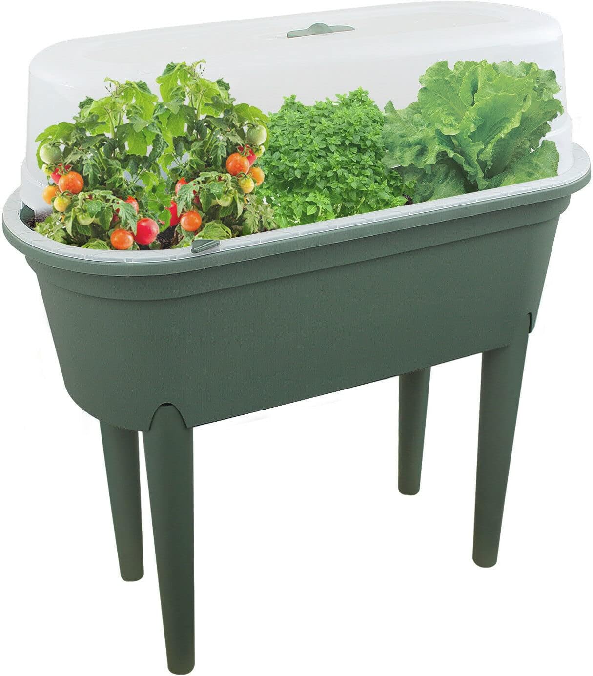 Forest Garden 1.8m Pressure Treated Wooden Deep Root Planter : Amazon ...