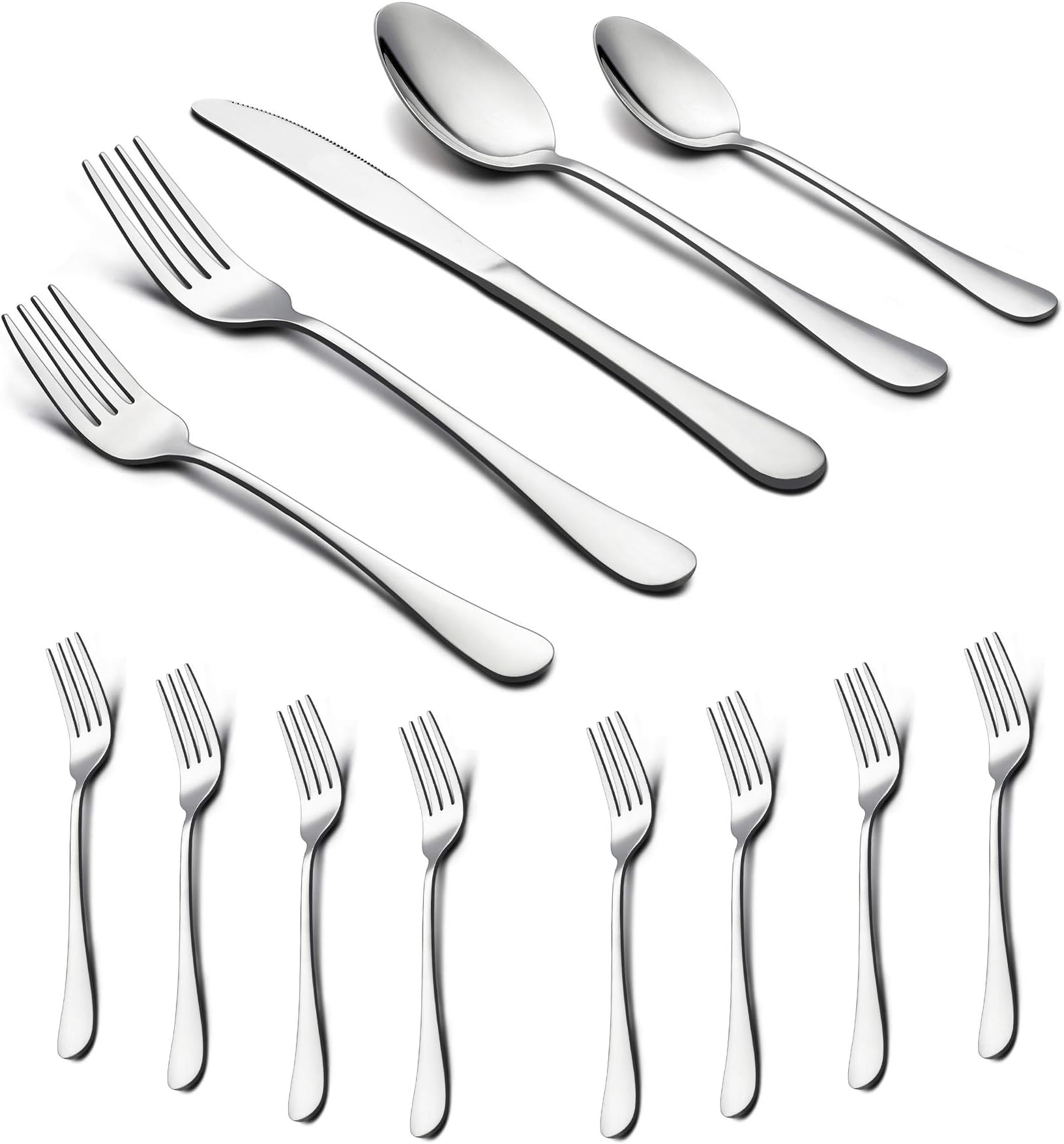 Amazon.com | Ricci 5-Piece Audubon Birds of Paradise Flatware Place ...