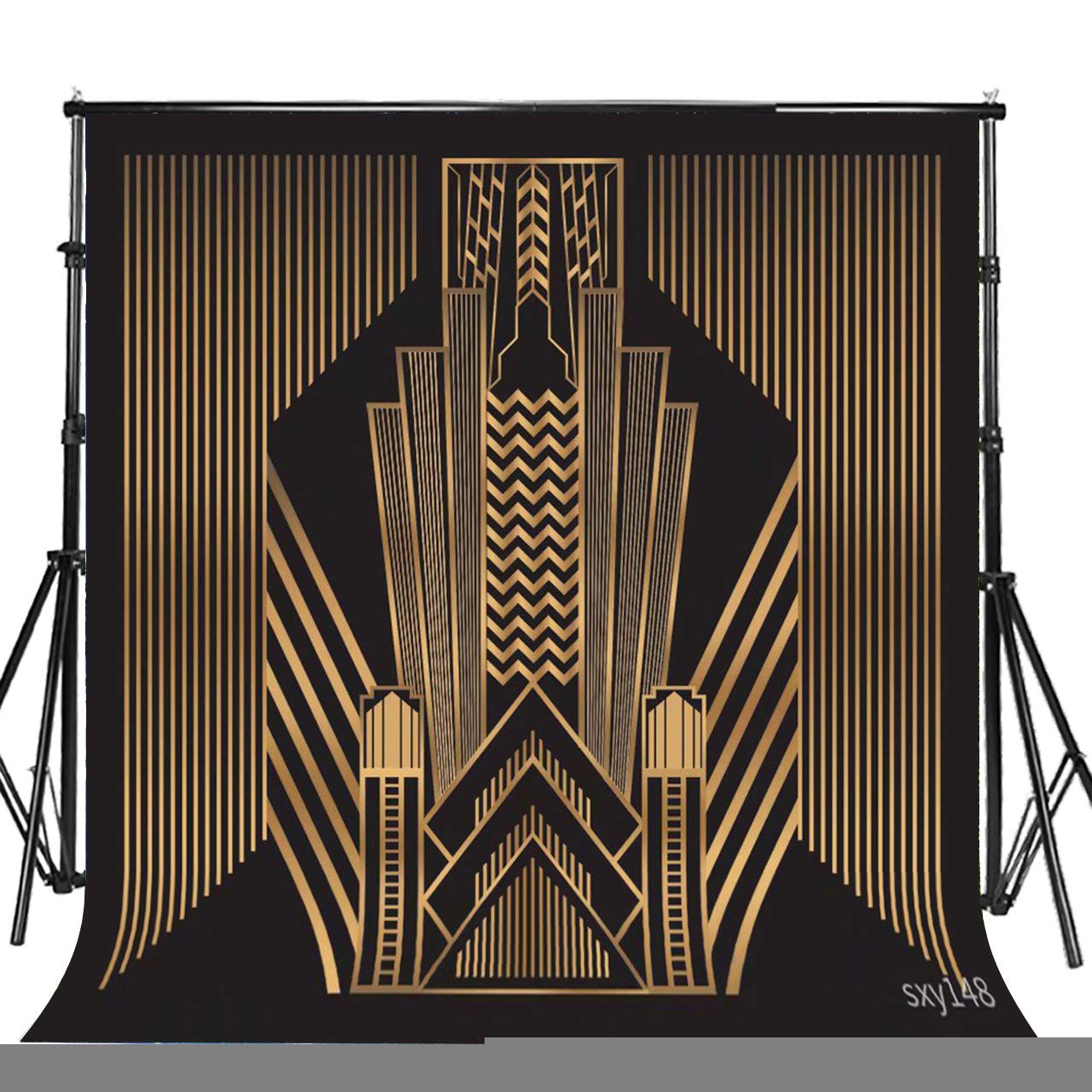 Buy Sensfun 10x10ft Great Gatsby Theme Photo Booth Backdrop 1920s Retro ...