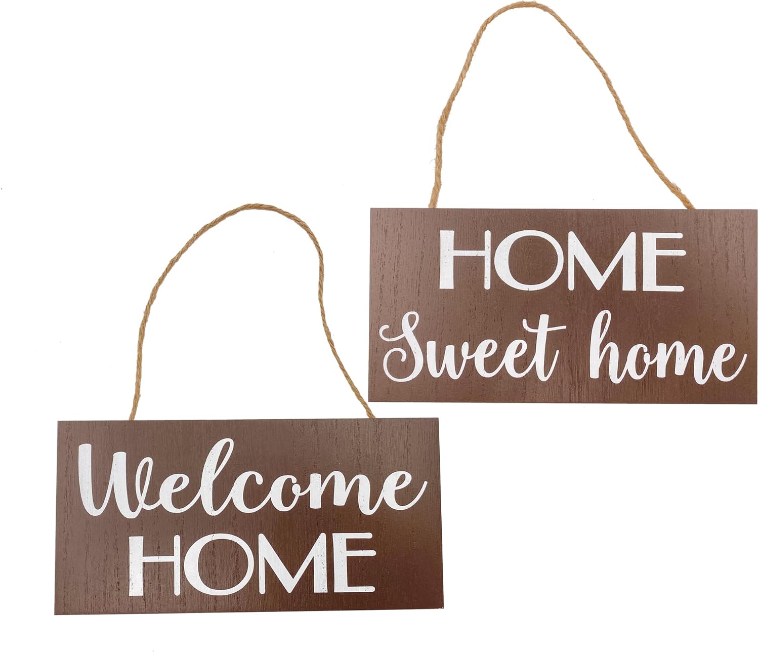 Amazon.com: Home Sweet Home Sign Rustic brown Wooden Sign Welcome Home ...