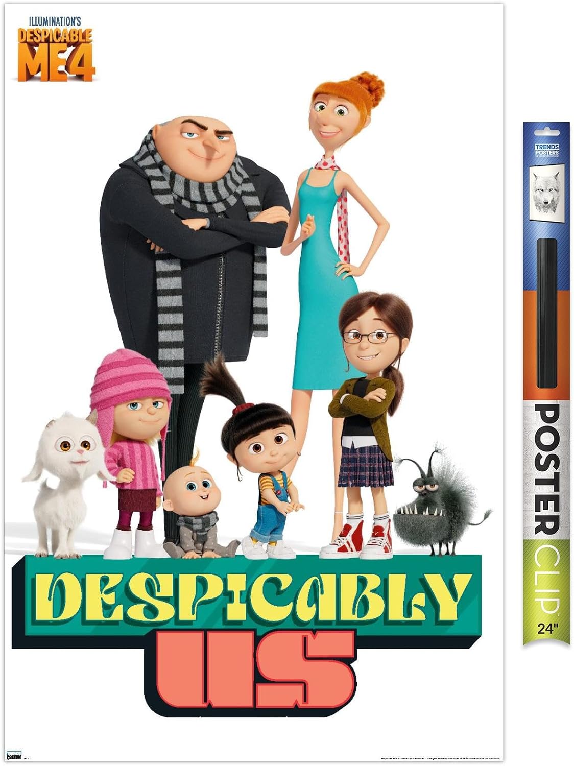 Amazon.com: Trends International Illumination Despicable Me 4 ...