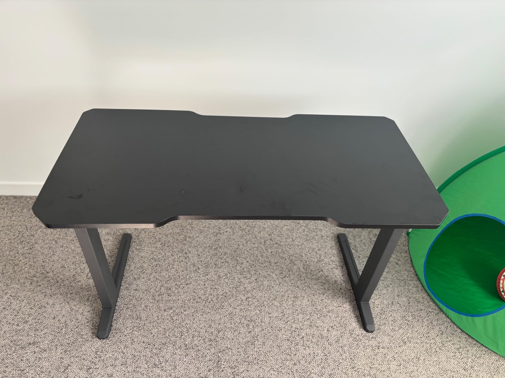 segedom Gaming Desk LED Gaming Workstation 12 RGB Lights Z-Type ...