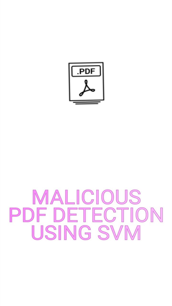 Malicious Pdf Detection Using Svm App On Amazon Appstore