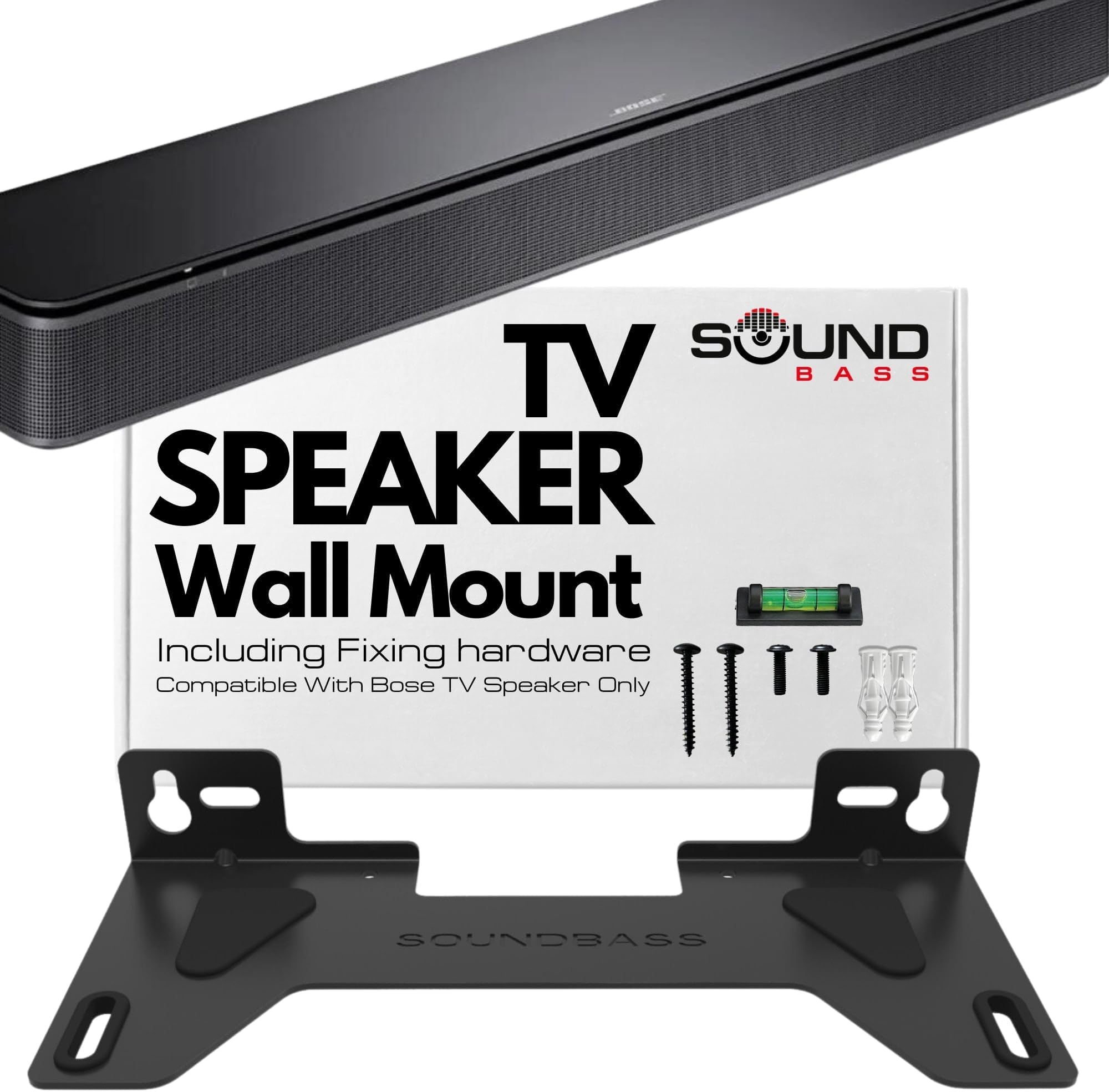 Amazon.com: TV Speaker Wall Mount Bracket | Compatible with Bose TV ...