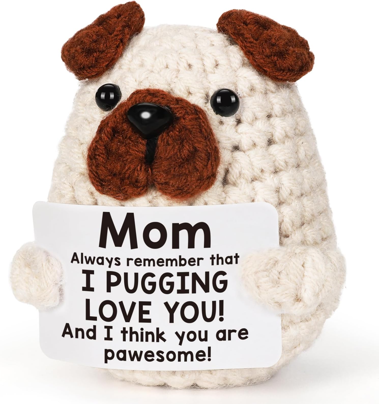 Amazon.com: Mother Birthday Gifts for Mom | Mini Crochet Animals Puppy ...
