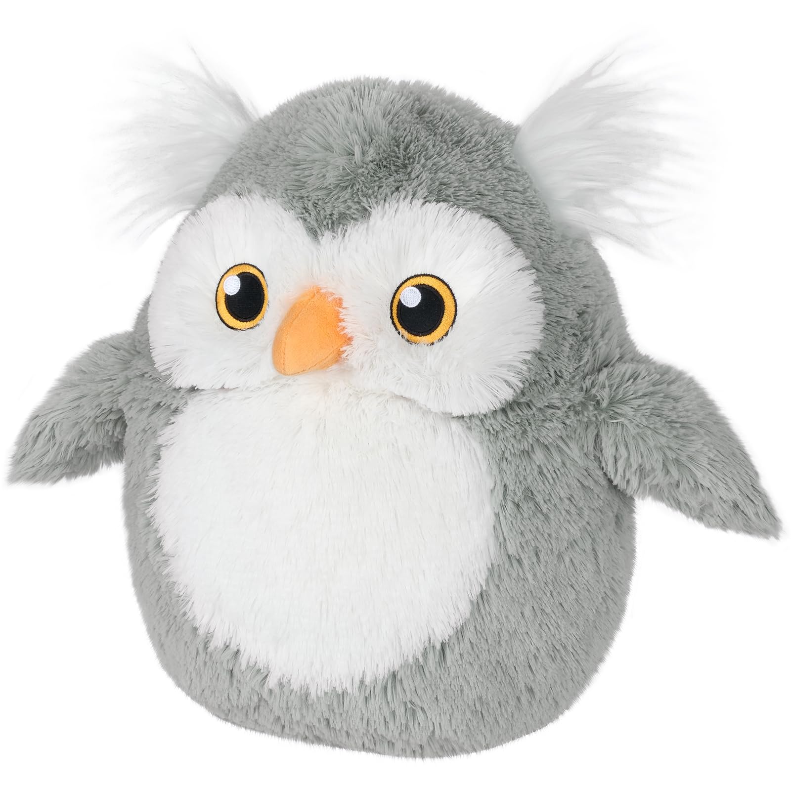 Amazon.com: SuzziPals 13 inch Owl Plush Pillows, Cute Stuffed Animals ...