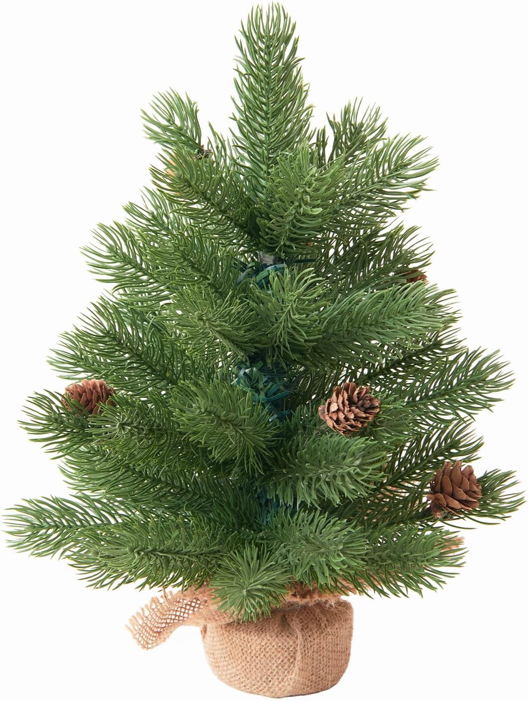 Amazon.com: Amaoasis Mini Christmas Tree - Frazer Fir, Artificial Small ...