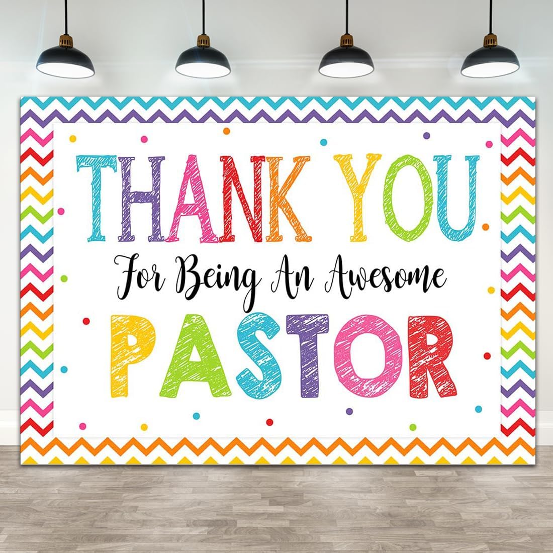 Amazon.com: Lofaris Pastor Appreciation Week Banner Thank You Pastor ...