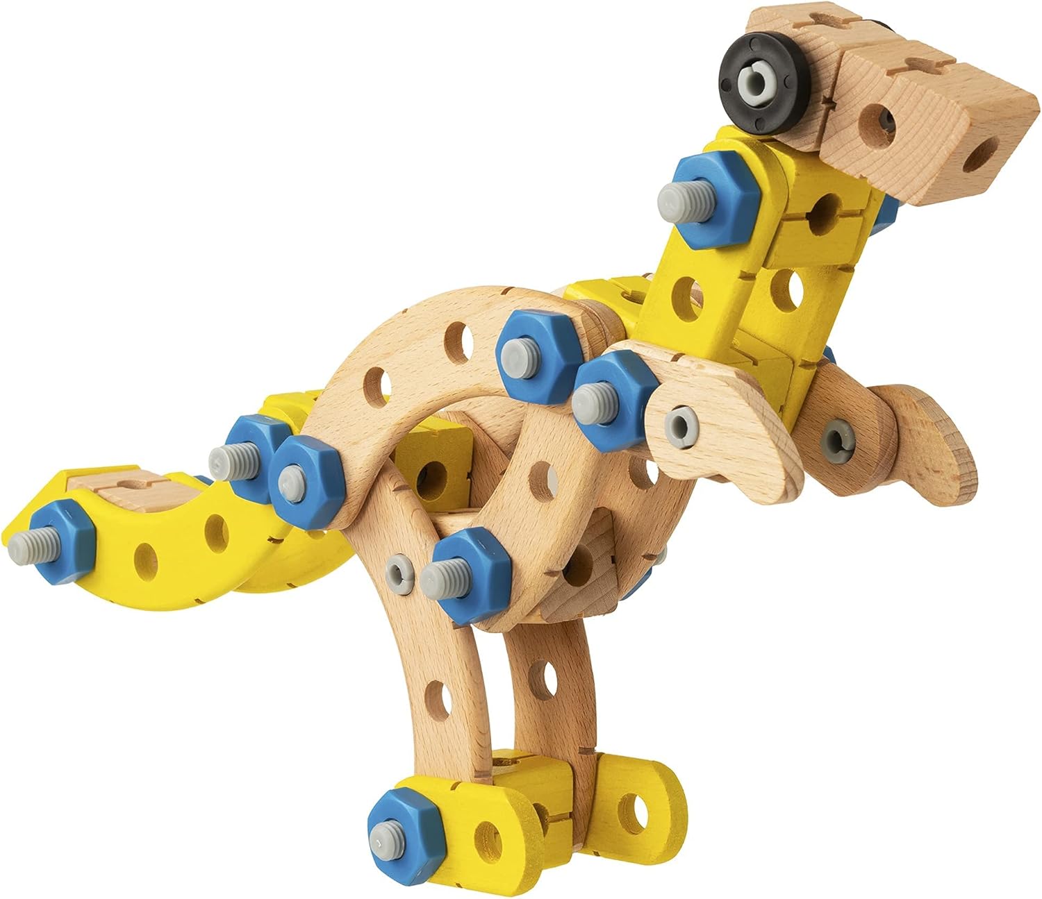 Wowow Toys & Games 5in1 125 Piece Wooden Building Blocks Toy ...