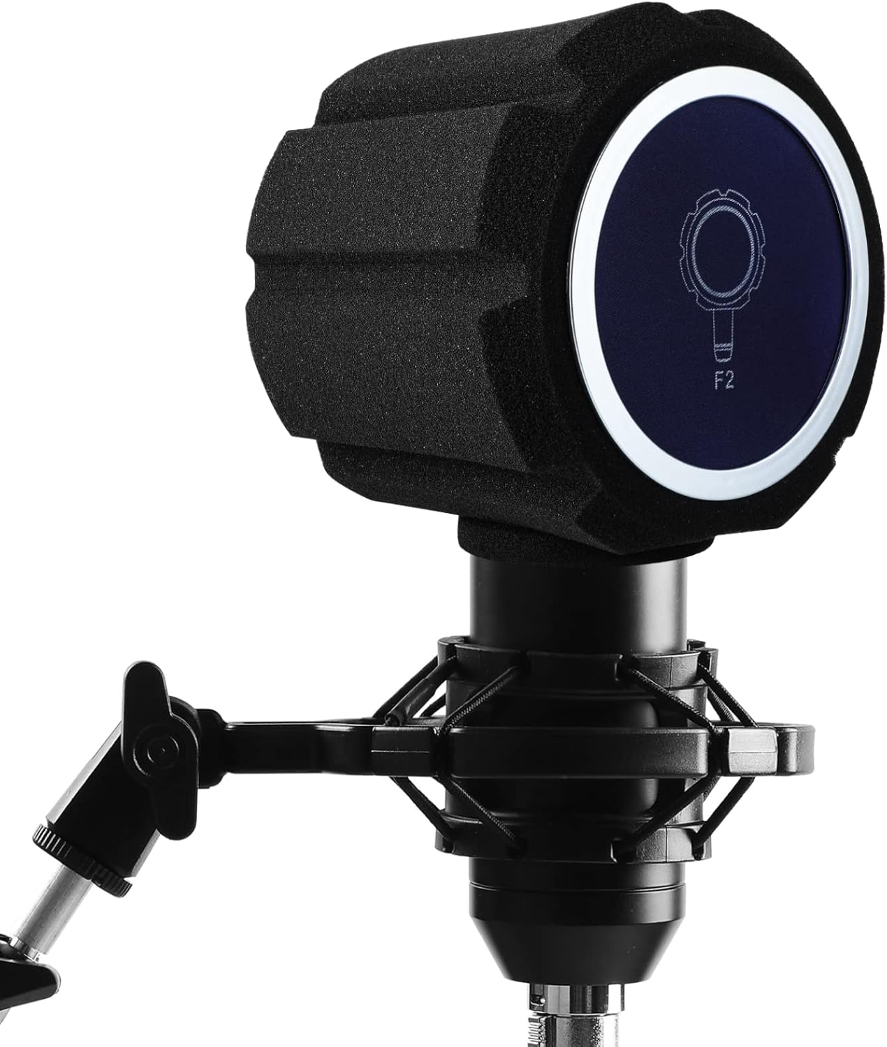 Amazon.com: Microphone Pop Filter, Wind Shield Acoustic Filter for ...