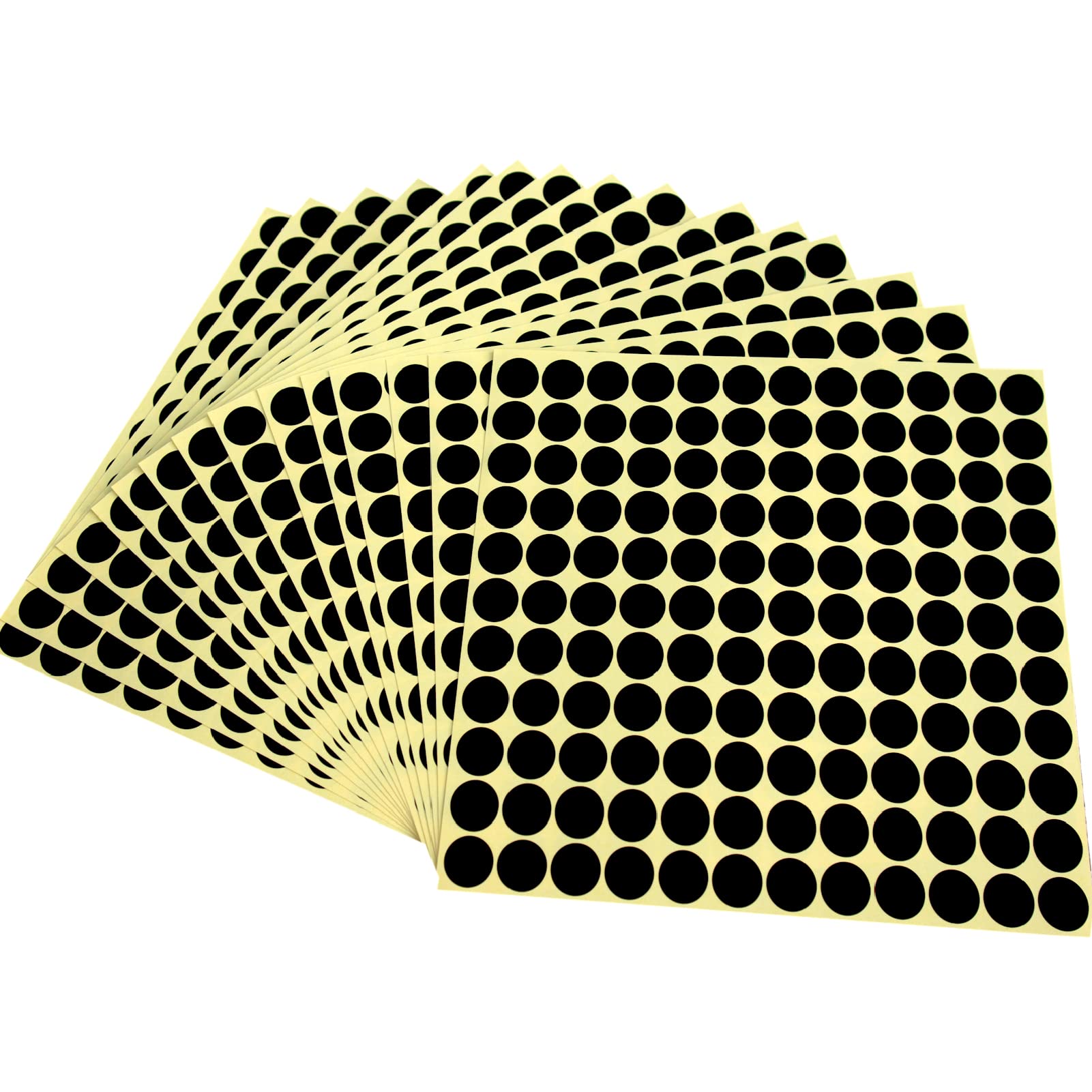 1/2 inch Dot Sticker, 1980 PCS Removable Round Circle Dot Color Coding ...