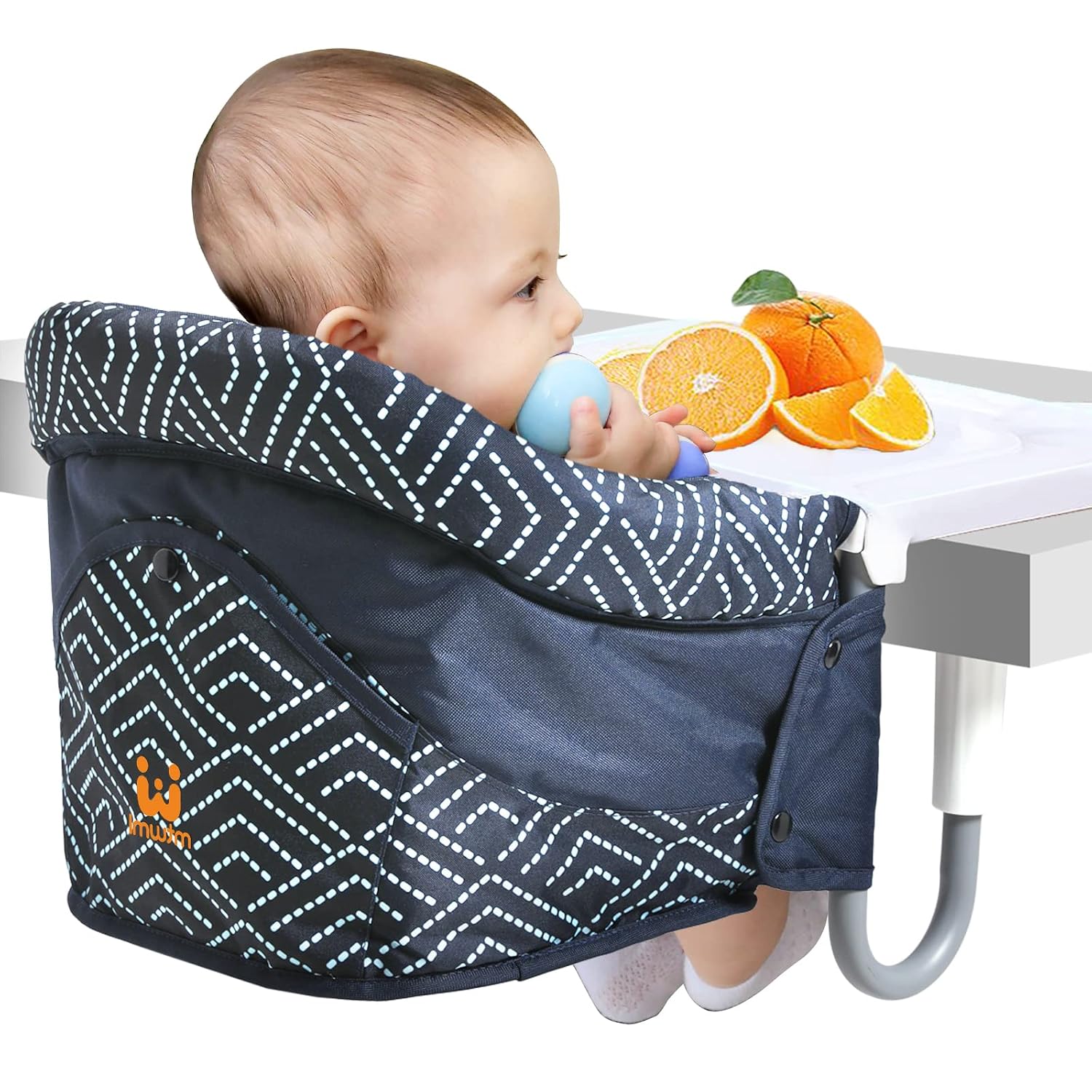 Amazon.com : MTWML Hook On High Chair with Tray,Portable Baby High ...