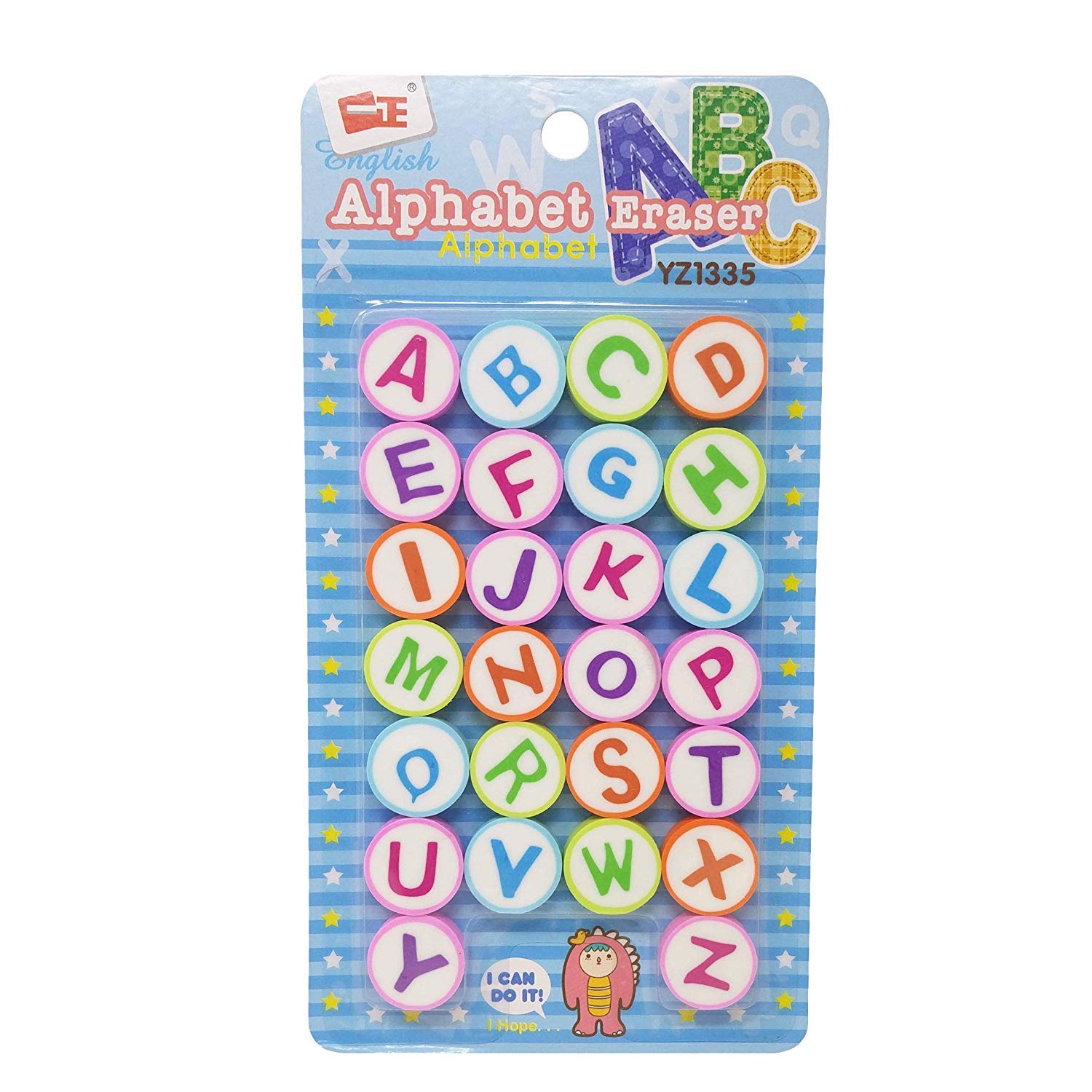 mQFIT Alphabet Erasers for Kids (1Pc) : Amazon.in: Toys & Games