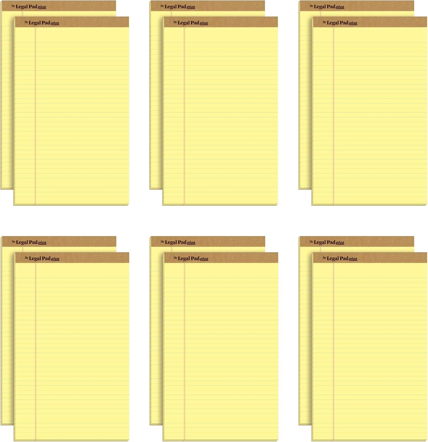 Amazon.com : TOPS The Legal Pad Plus Writing Pads, 8-1/2" x 14", Legal ...