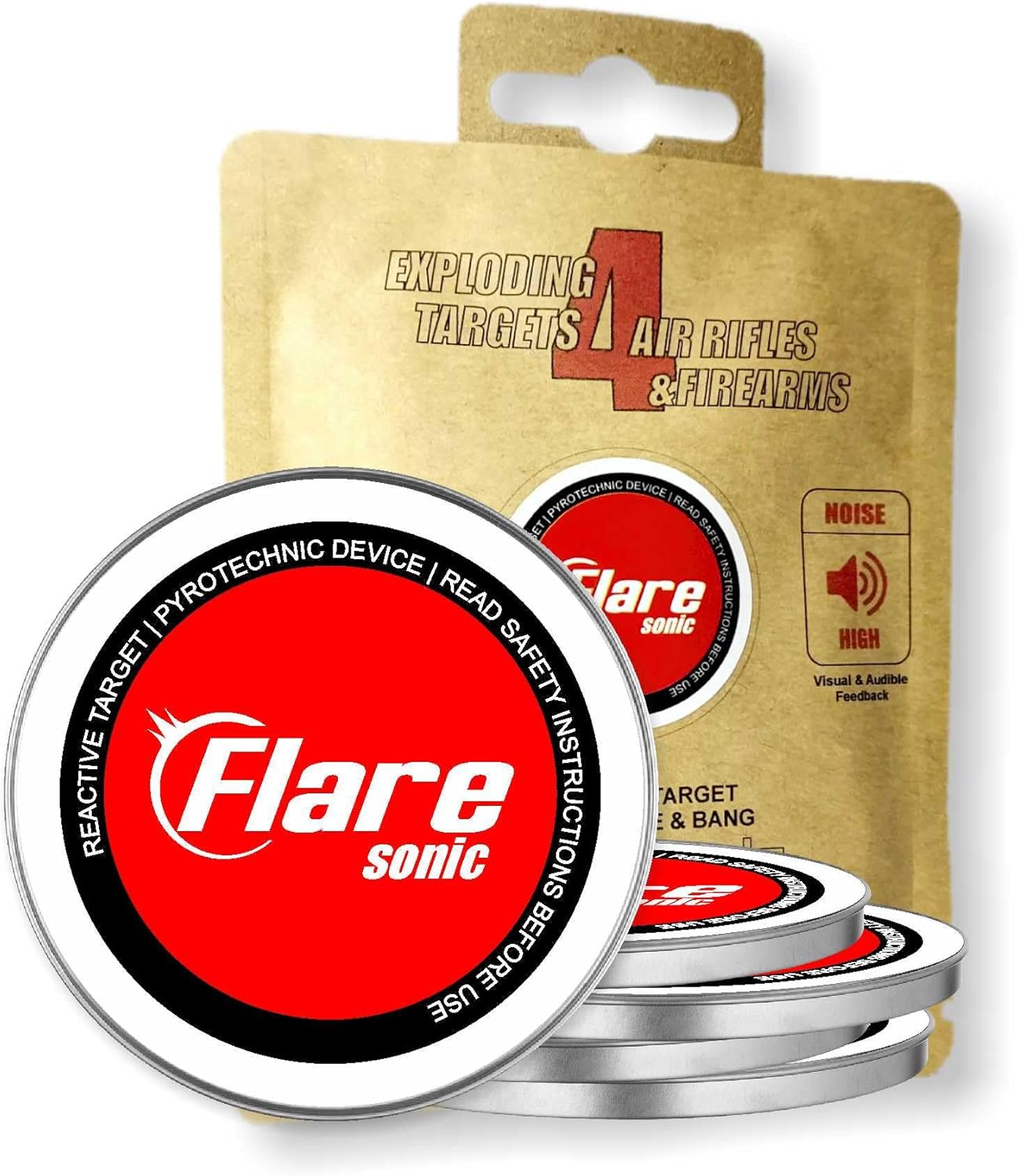 Air rifle target | Flash, Smoke & Bang | Loud, Exploding Target ...
