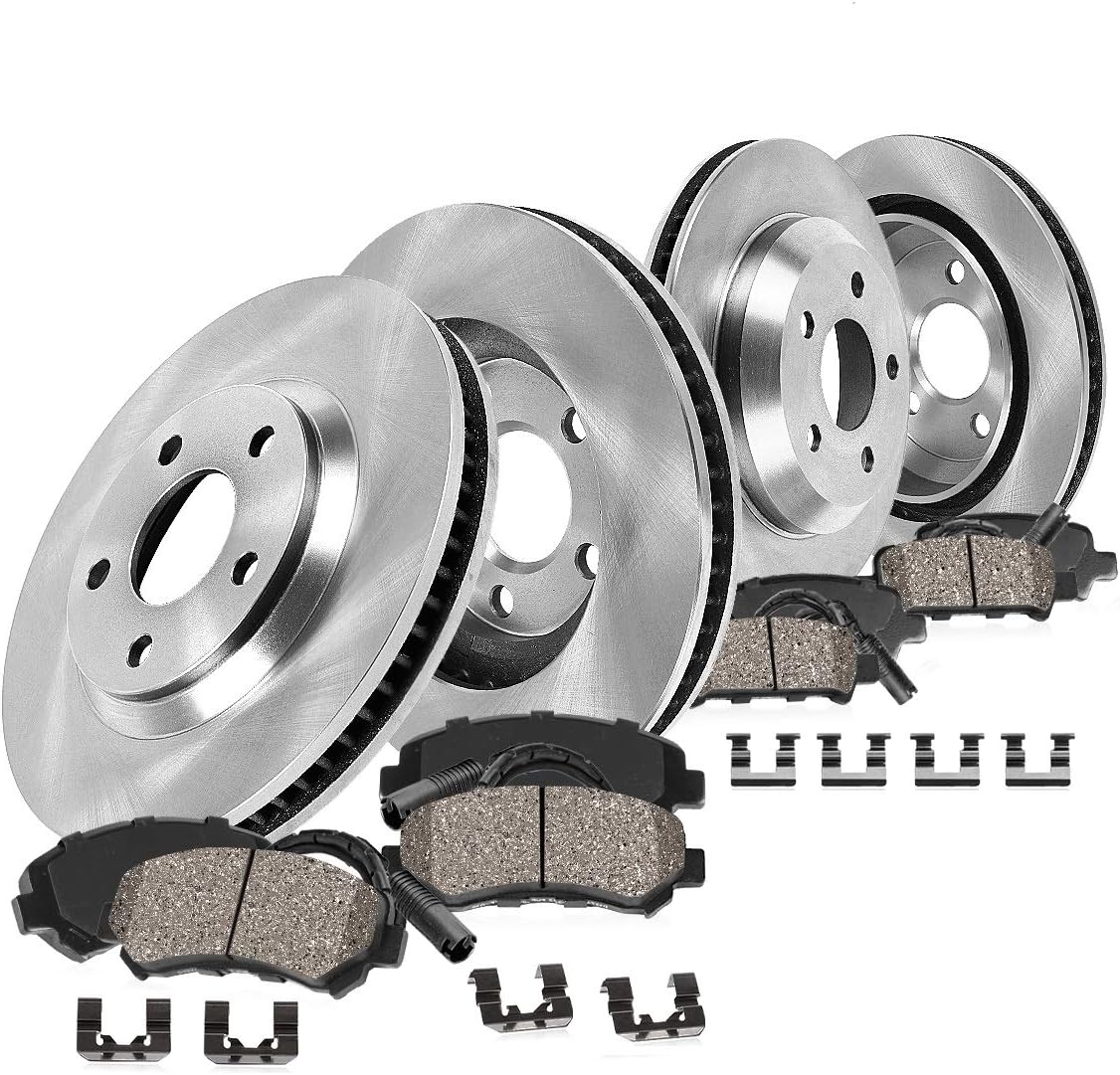 Amazon.com: Detroit Axle - 8pc Brake Kit for 2010-2015 Mercedes-Benz GLK350 GLK250, 12.99" inch ...