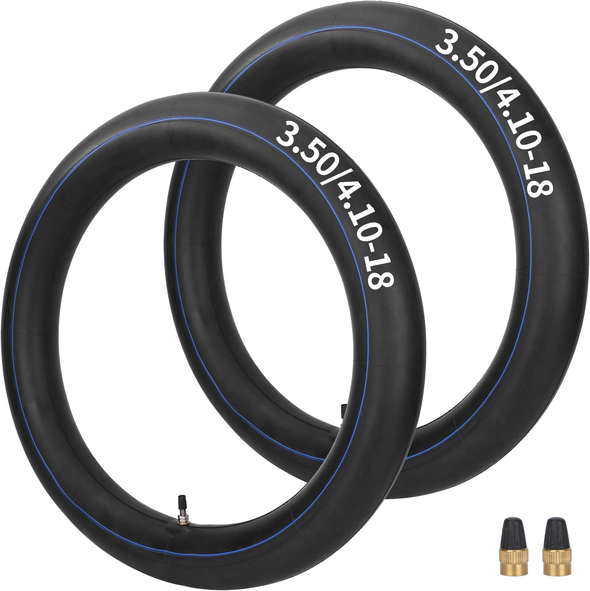 Amazon.com: WATODAY 4.00/4.10-18 3.50-18 Inner Tube with TR4 Straight ...