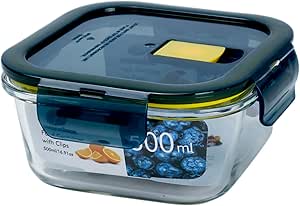 Mondex Borosilicate Glass Square Food Saver Food Storage Container ...