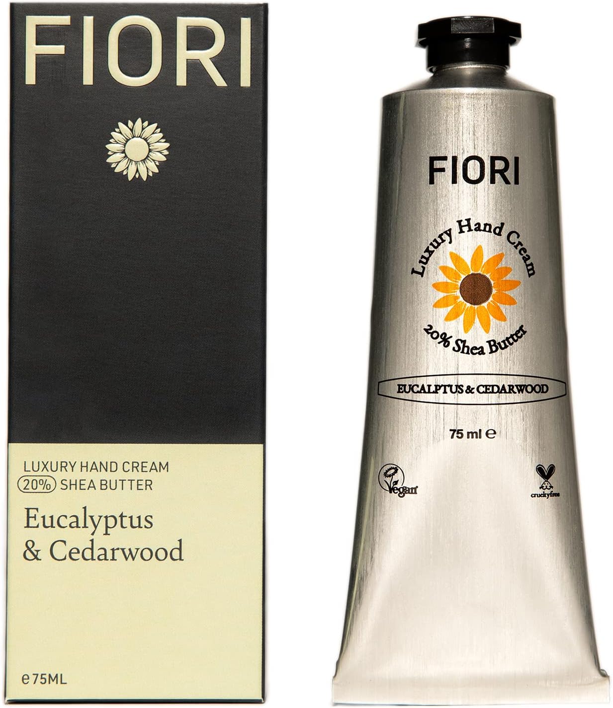 Fiori Eucalyptus & Cedarwood Hand Cream (75ml) - Moisturizing Dry Hand ...
