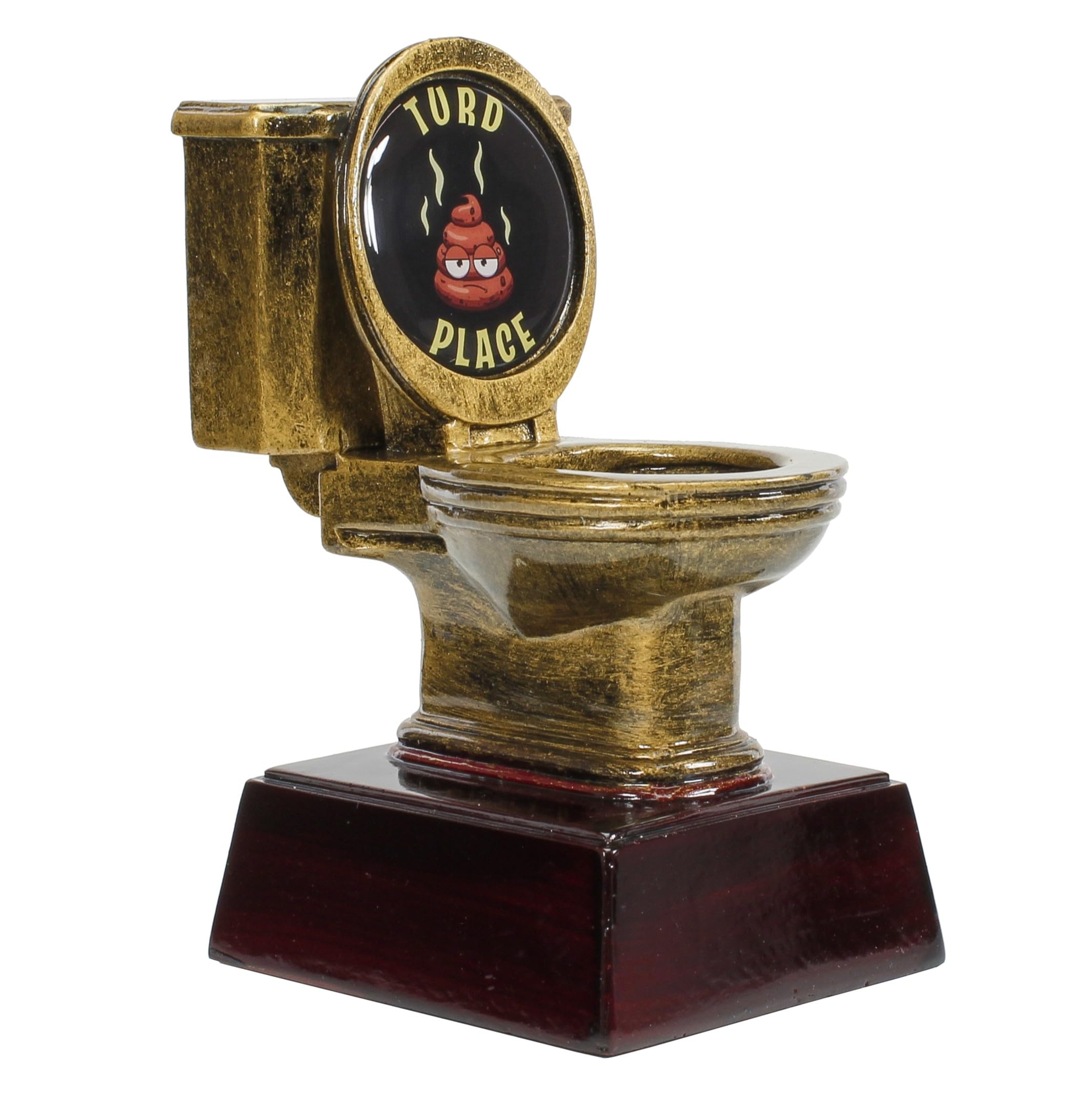 Snapklik.com : Gold Toilet Bowl Trophy - Custom Engraved Turd Place ...