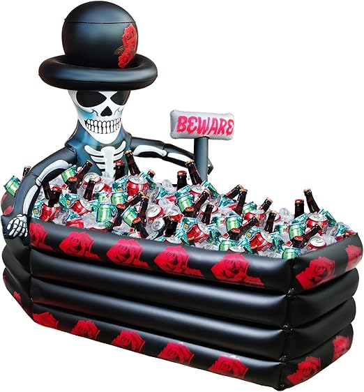Amazon.com: 43 Inch Halloween Birthday Party Decorations Inflatable ...