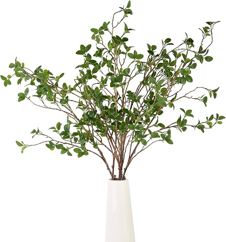 Amazon.com: OBDXZHC 6pcs 41.3inch Greenery Stems Artificial Branches ...