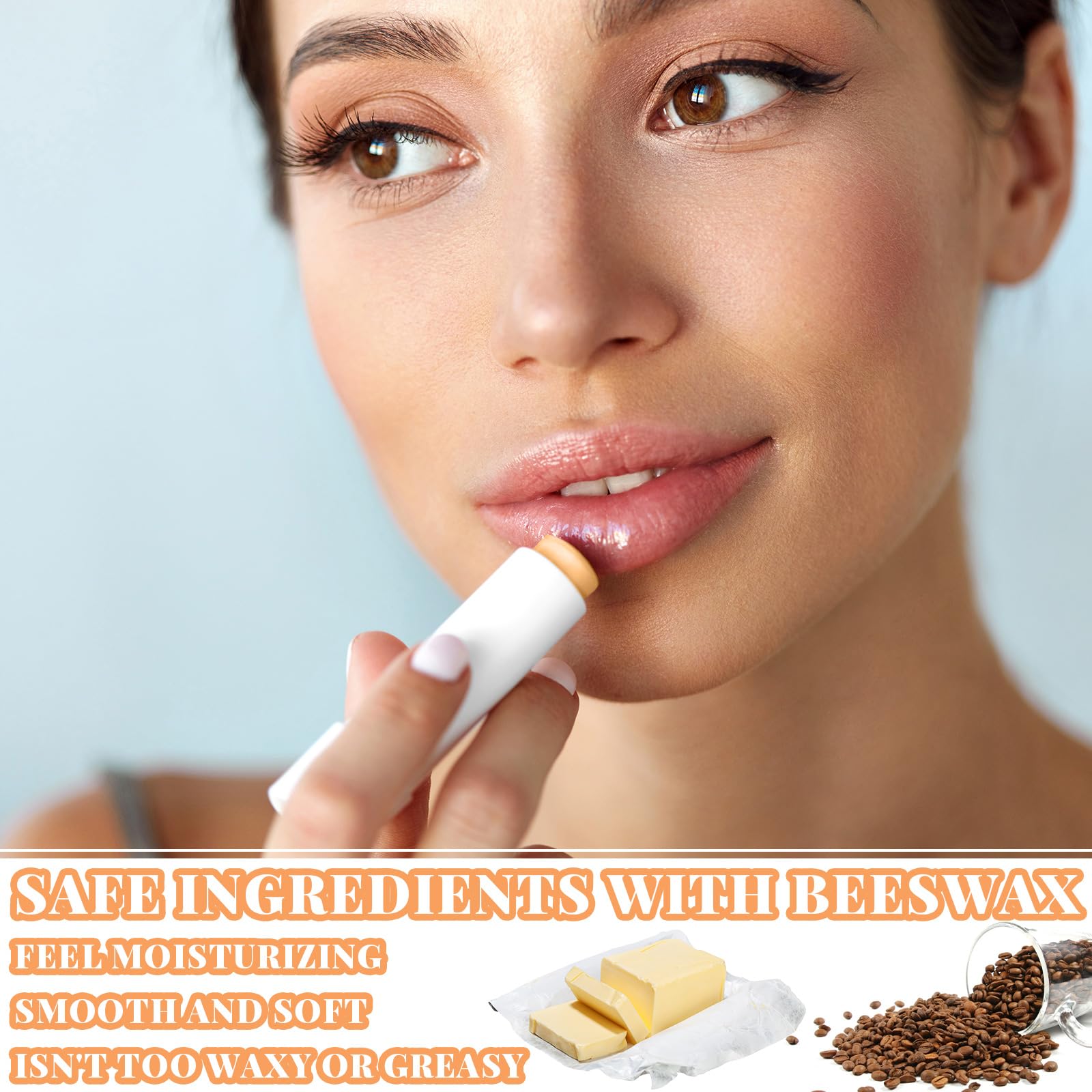 Snapklik.com : Demissle 150 Pcs Unlabeled Lip Balm Bulk Chapped Stick ...