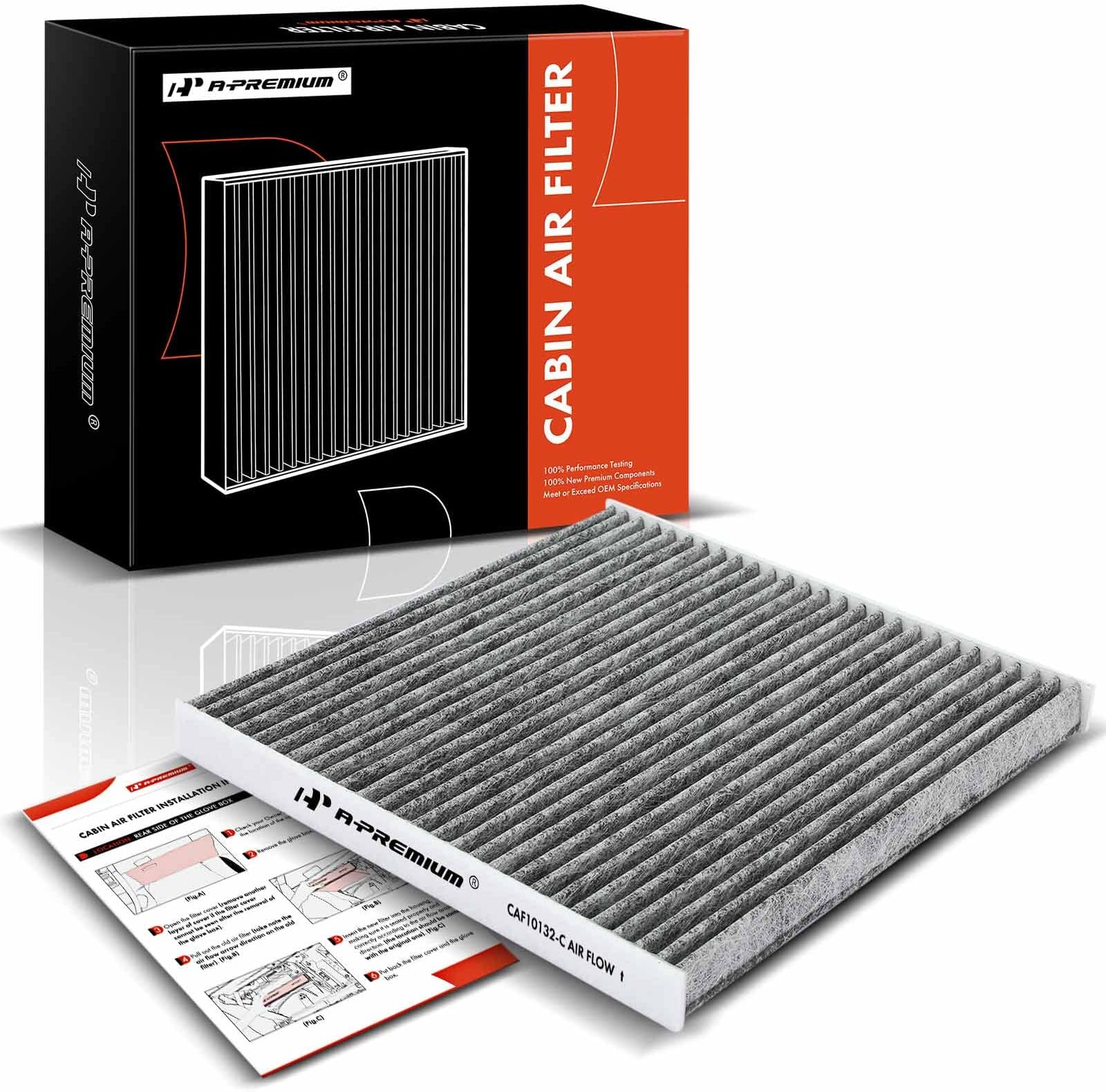 Amazon.com: A-Premium Cabin Air Filter with Activated Carbon Compatible ...