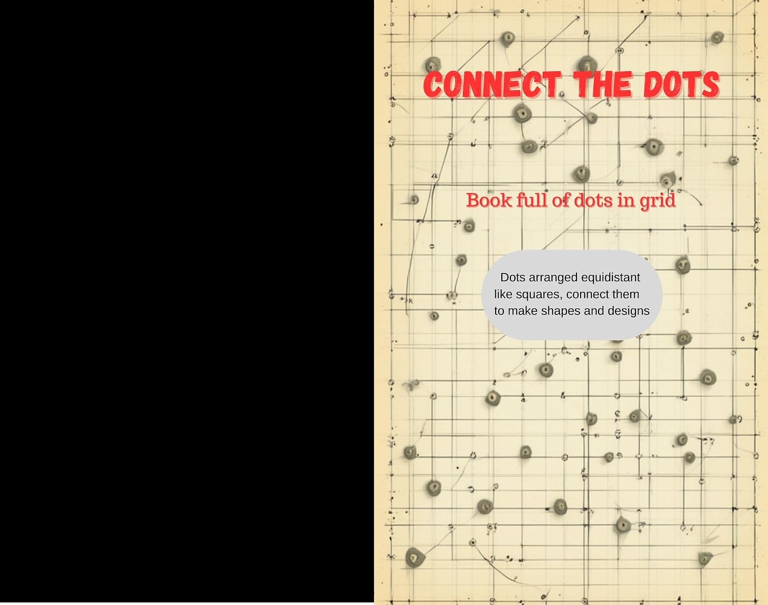 Connect The Dots: Book with dots in grid to connect and make shapes or ...