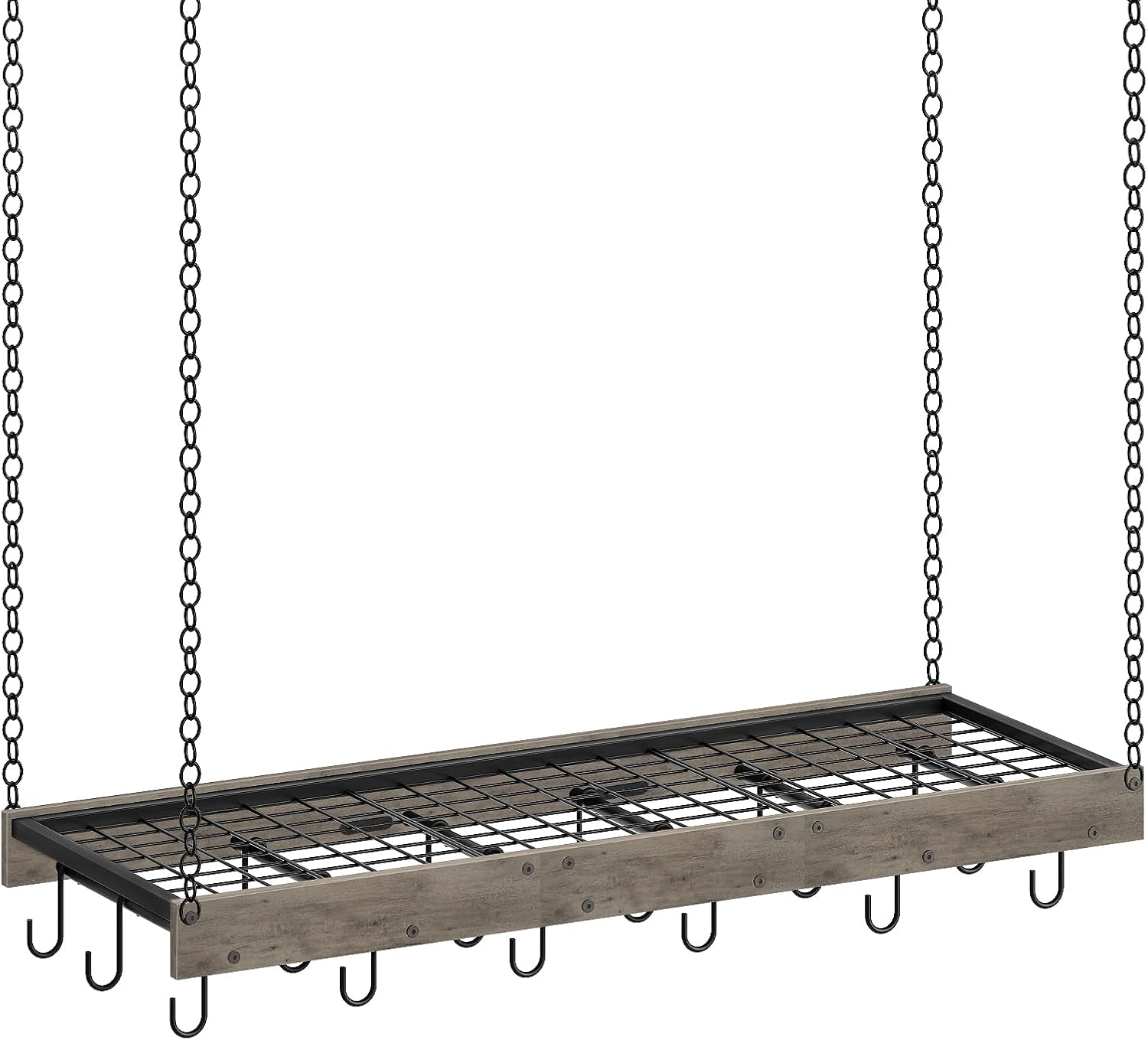 Amazon.com: CHOEZON Hanging Pot Rack, Ceiling Wall Mounted Pot Rack for ...